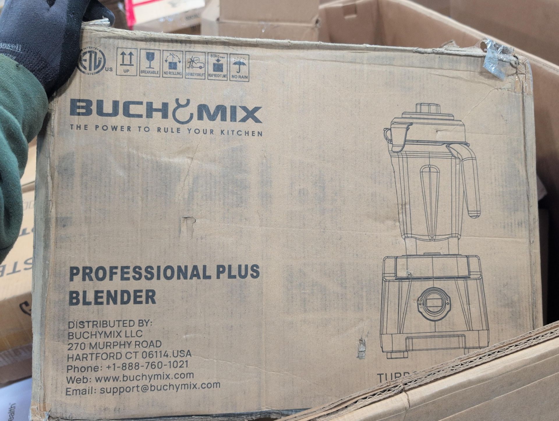 buch and mix professional Plus blender, AM FM 2 band receiver, hume ...