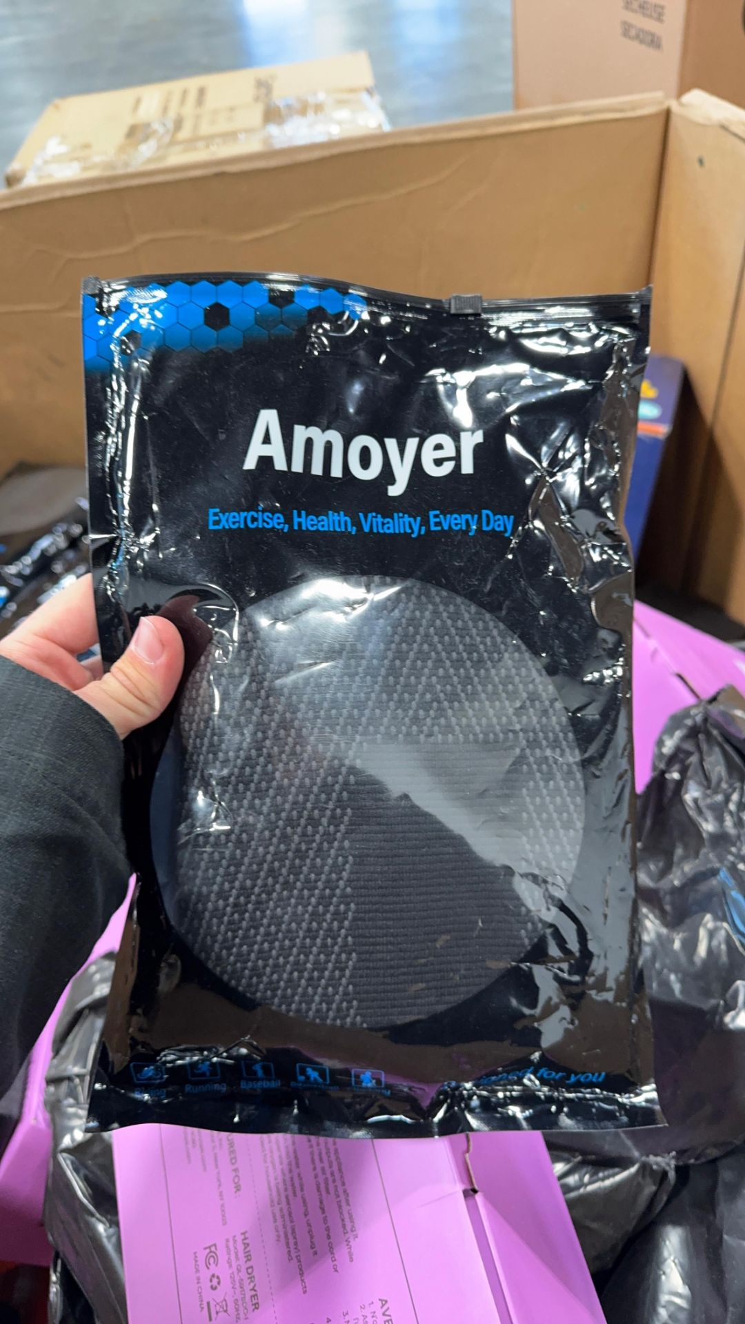 Miscellaneous pallet multiple wavy talk blown away air dryers, pampers ...