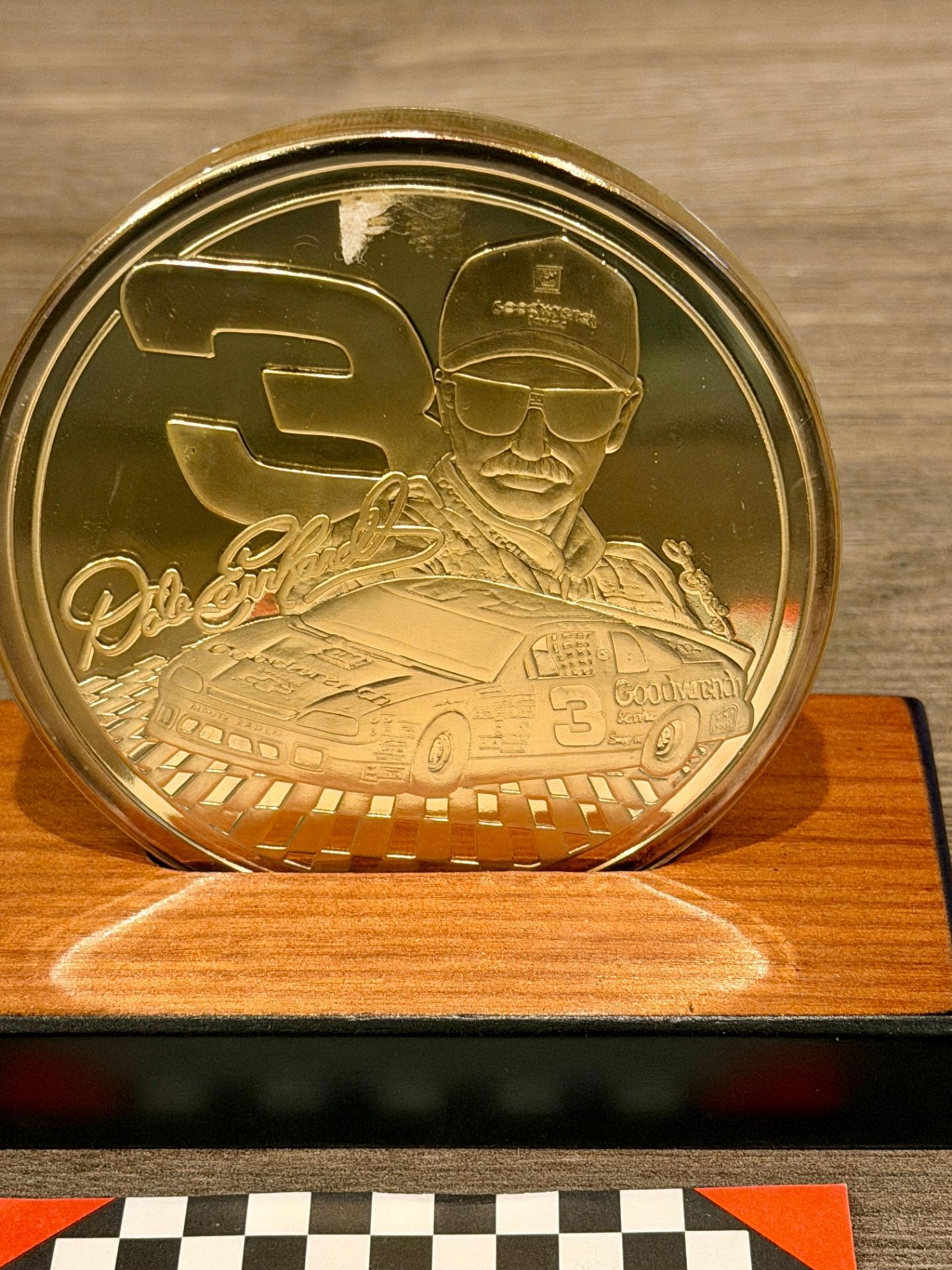 One Pound Proof Dale Earnhardt Collectors Series Silver Select Coin ...