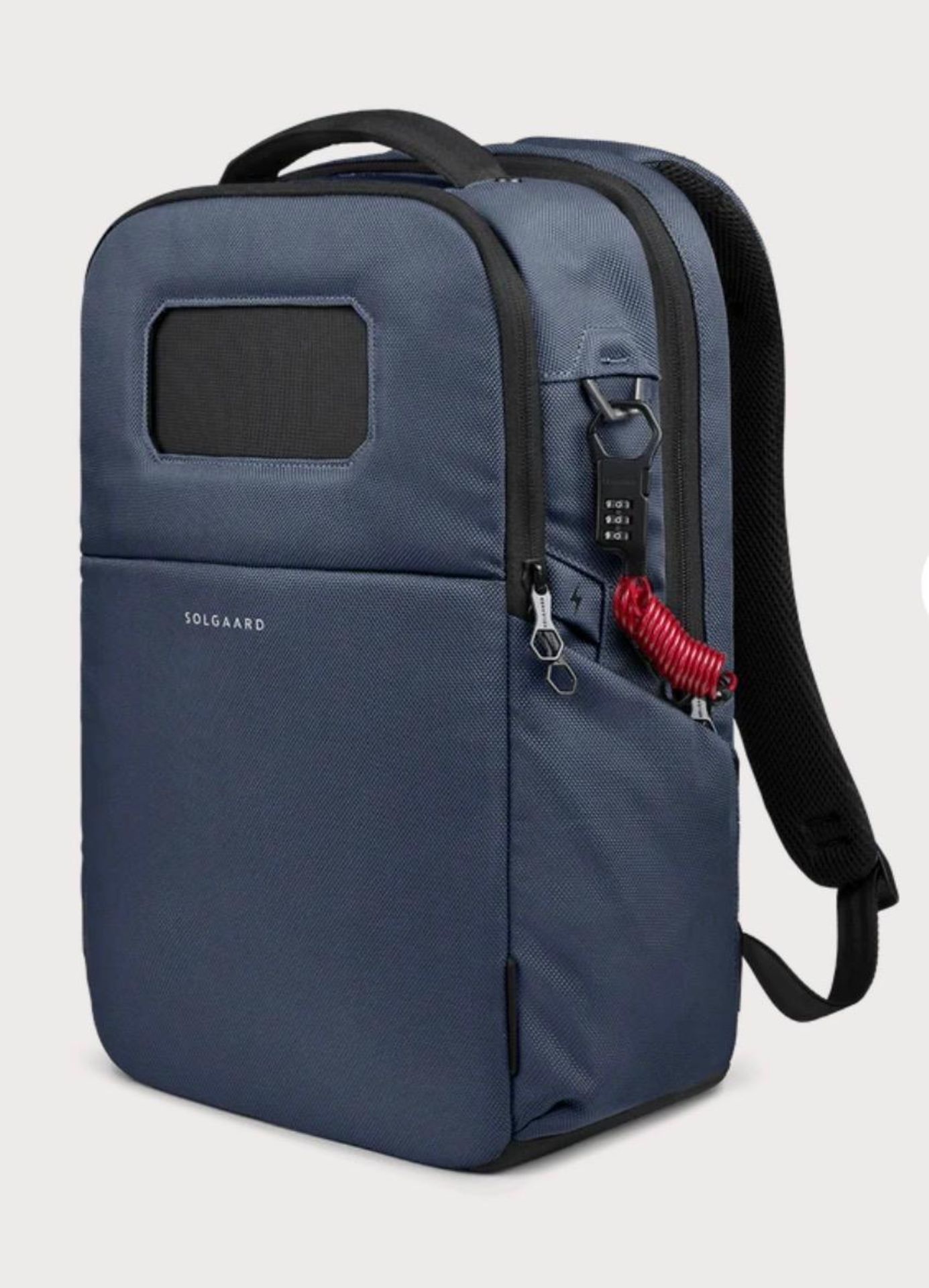 SOLGAARD life pack solar 3.0 ballistic blue with charger