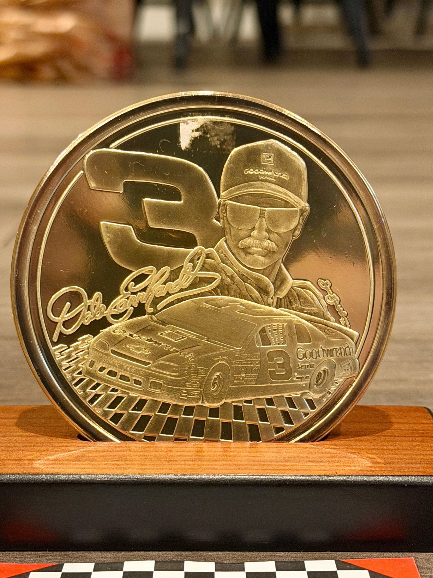 One Pound Proof Dale Earnhardt Collectors Series Silver Select Coin ...