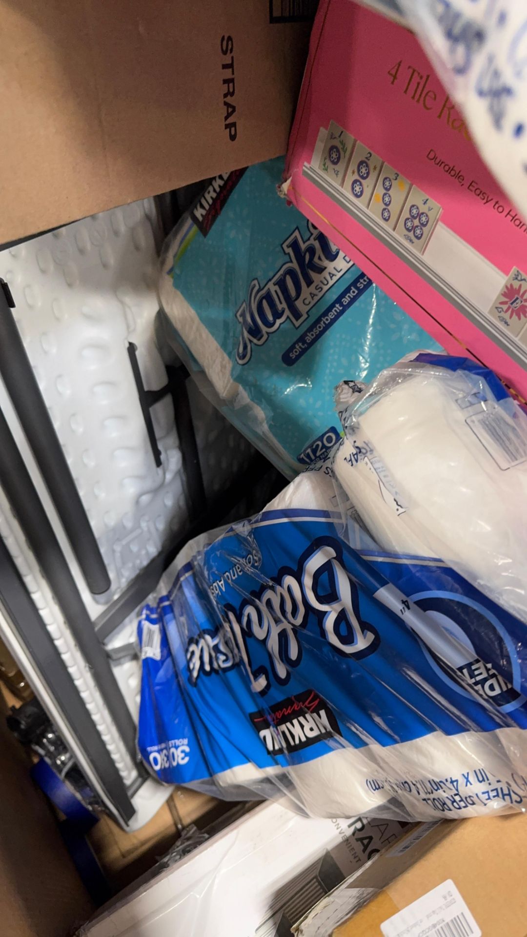multiple sleds, dinner spoons, MAHJONG, Charmin, Scott toilet paper ...