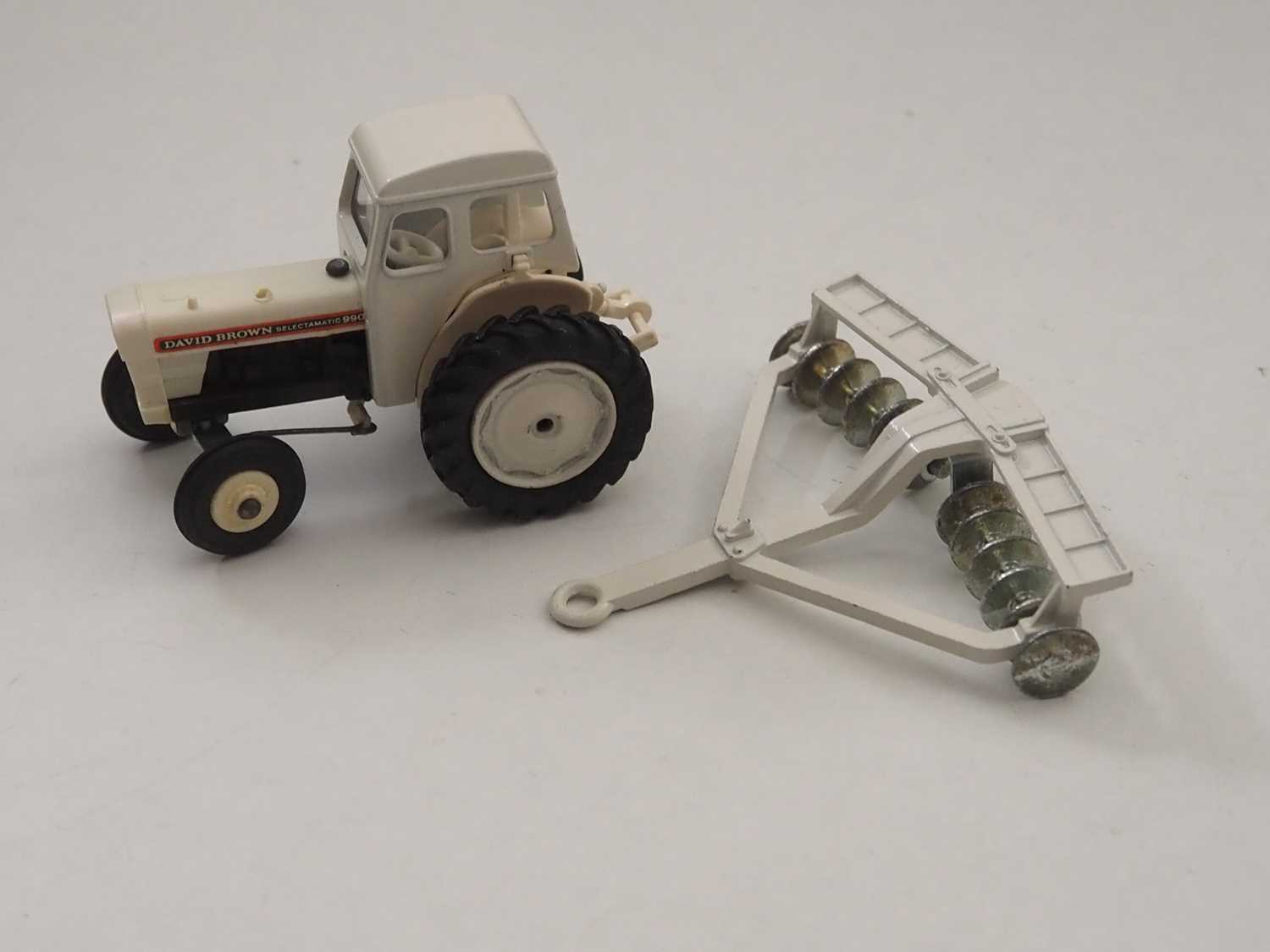 DINKY pair of agricultural diecast models comprising a 325 David Brown ...
