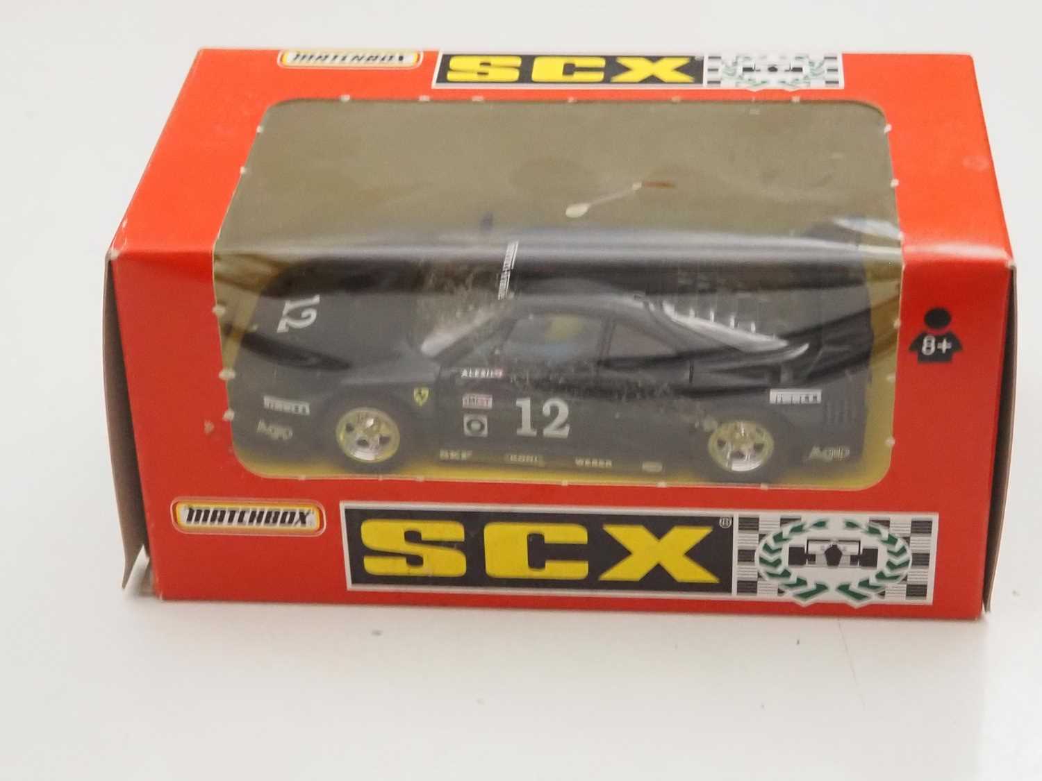 MATCHBOX SCX group of 1:32 scale slot cars of various types - VG in G ...