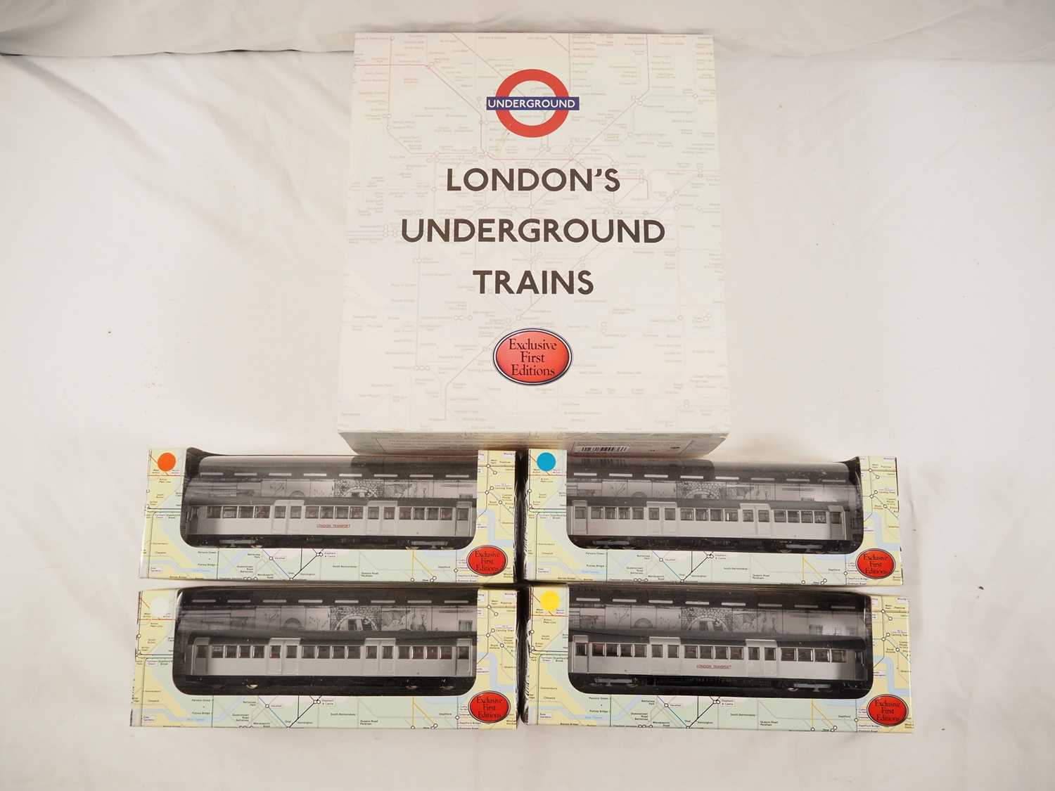 EFE 1:76 scale 4-car London Underground unpowered 1959 tube stock set ...