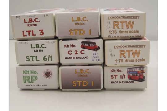 THE LITTLE BUS COMPANY - 1:76 scale unbuilt resin bus kits all London ...
