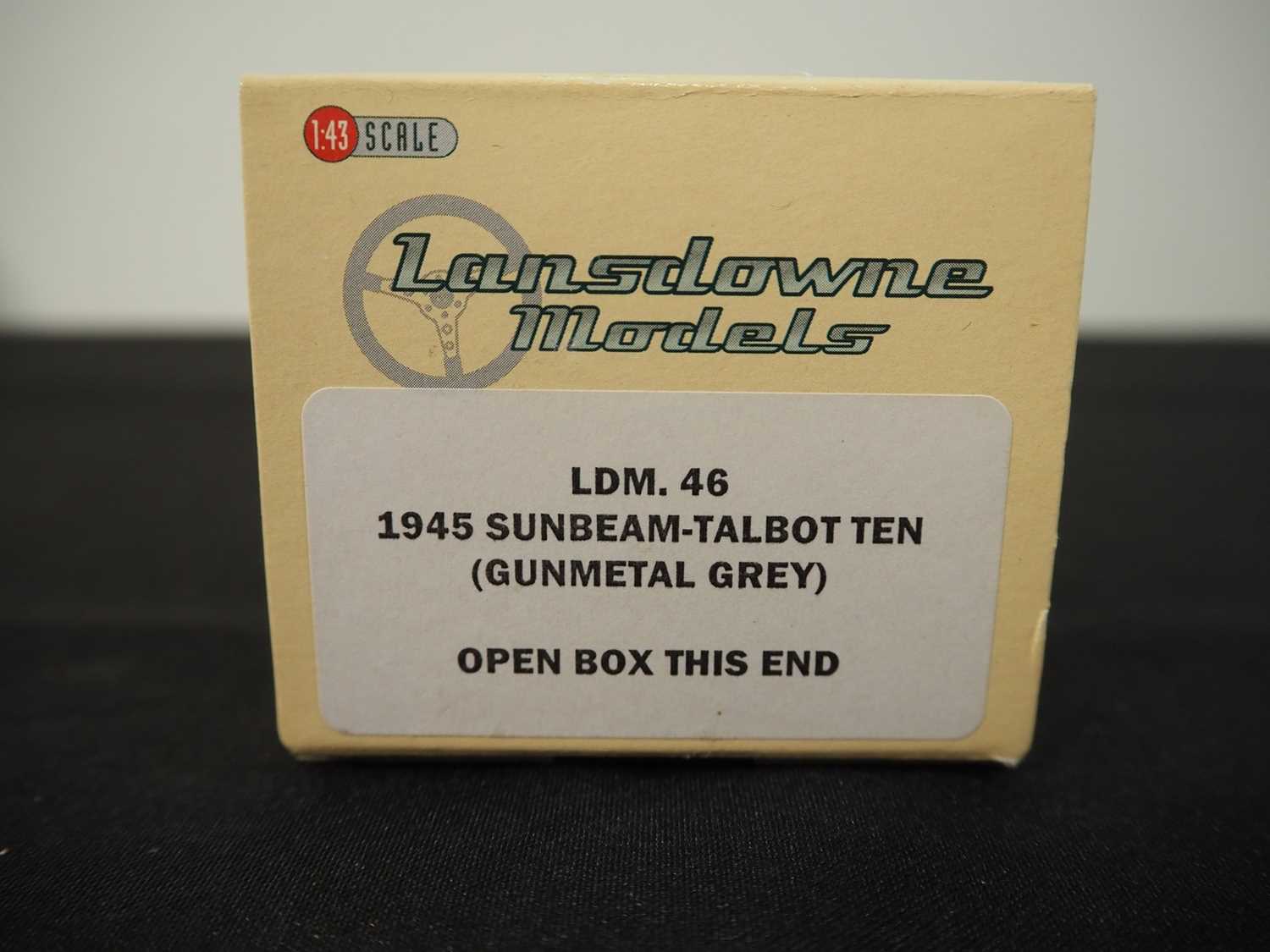 LANSDOWNE MODELS LDM 46 hand-built white metal, 1:43 scale model of a ...
