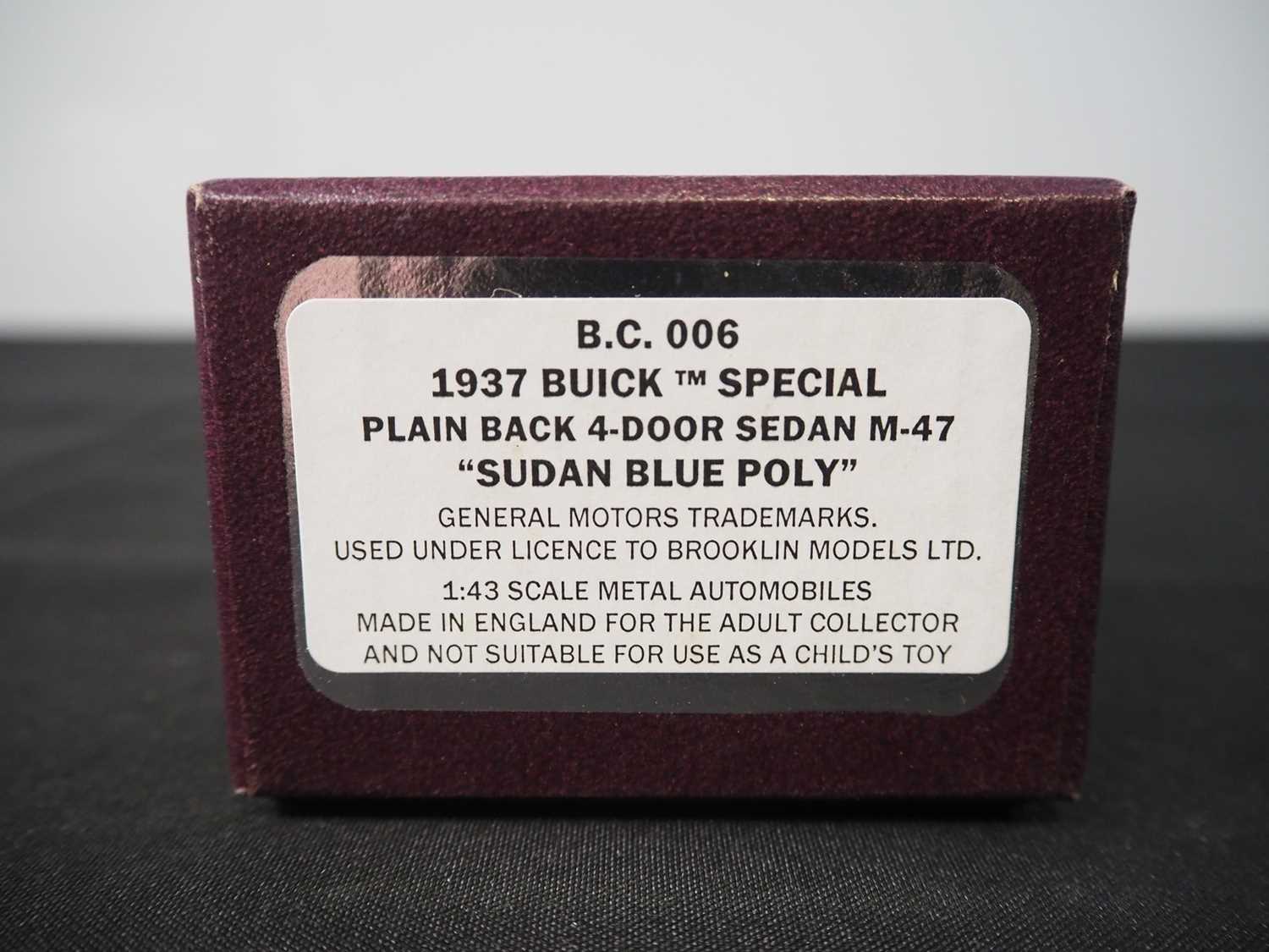 BROOKLIN MODELS BUICK COLLECTION BC 006 hand-built white metal, 1:43 ...