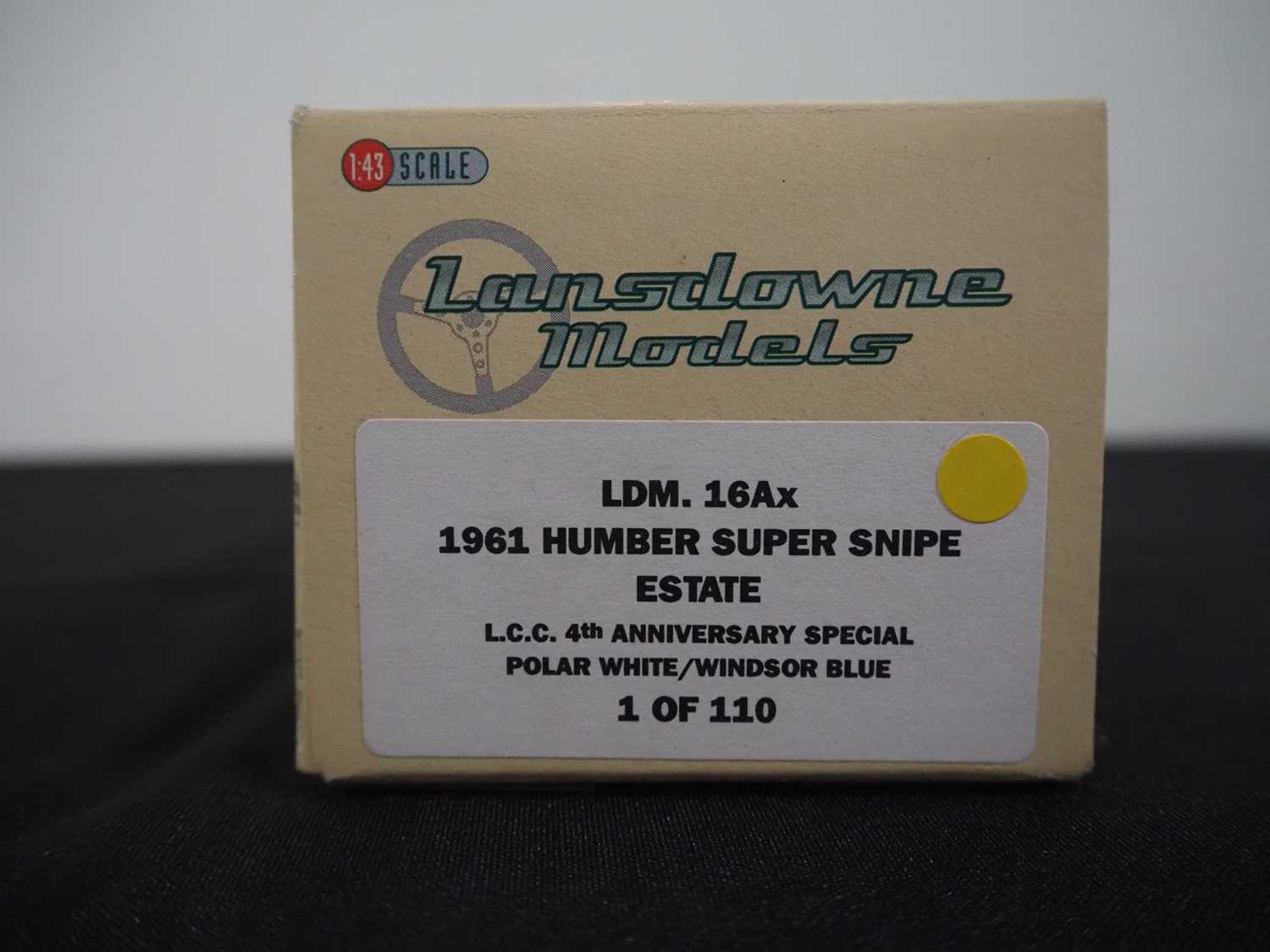 LANSDOWNE MODELS LDM 16Ax hand-built white metal, 1:43 scale model of a ...