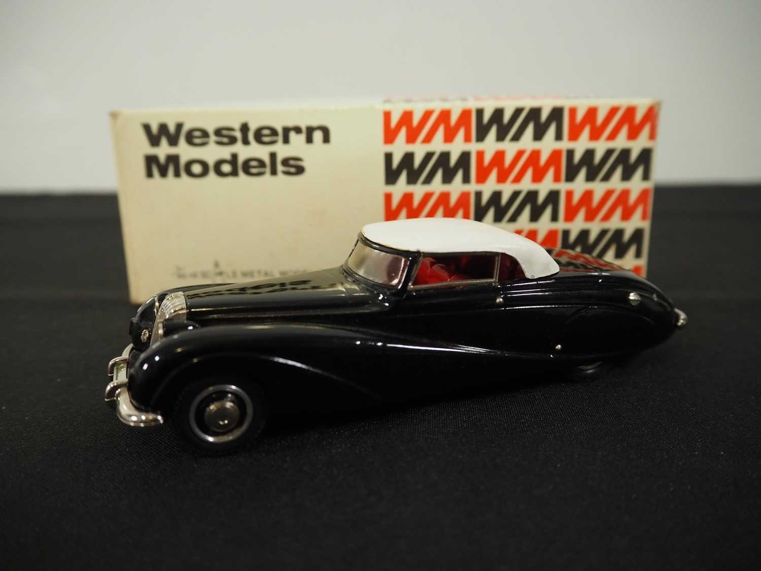 WESTERN MODELS WMS 40 hand-built white metal, 1:43 scale model of a ...