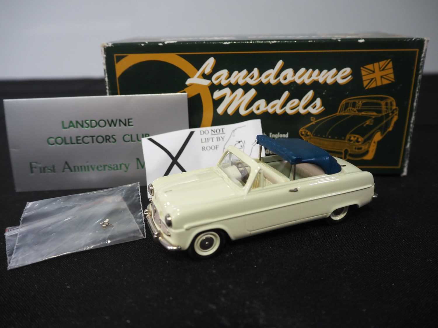 LANSDOWNE MODELS LDM 7B hand-built white metal, 1:43 scale model of a ...