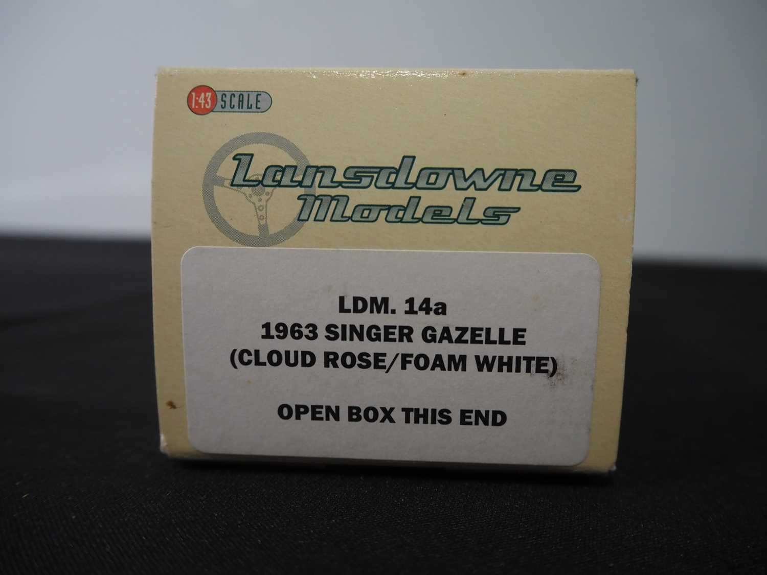 LANSDOWNE MODELS LDM 14a hand-built white metal, 1:43 scale model of a ...