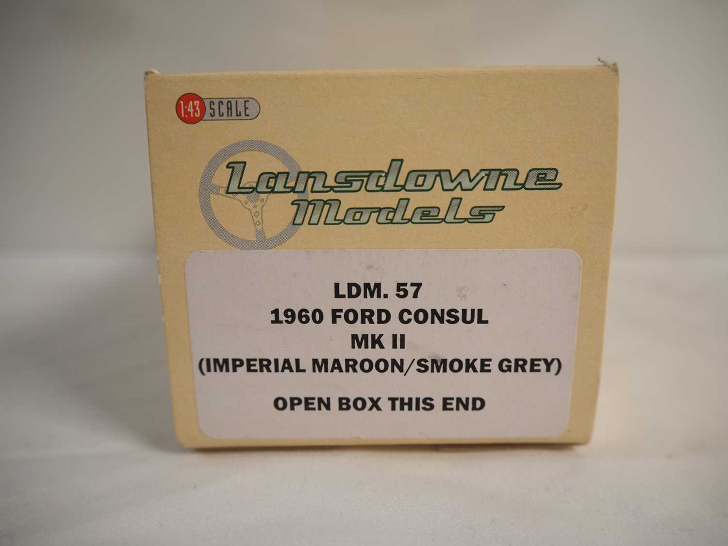 LANSDOWNE MODELS LDM 57 hand-built white metal, 1:43 scale model of a ...