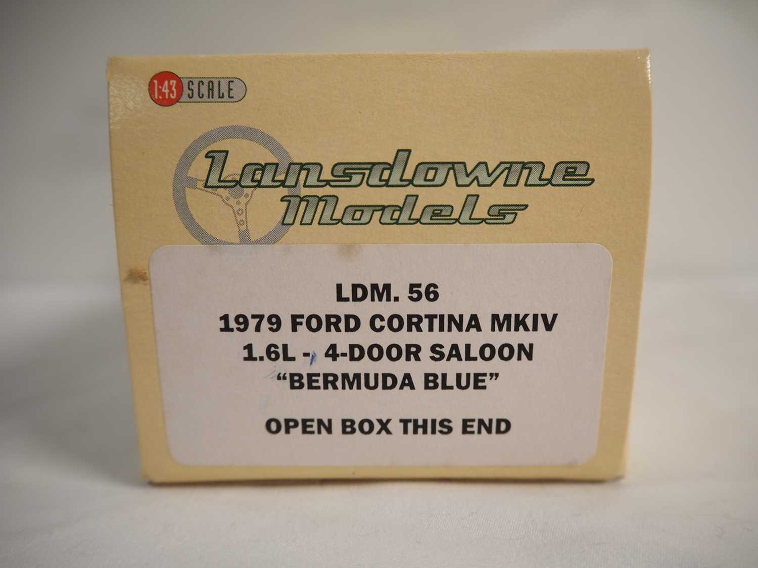LANSDOWNE MODELS LDM 56 hand-built white metal, 1:43 scale model of a ...