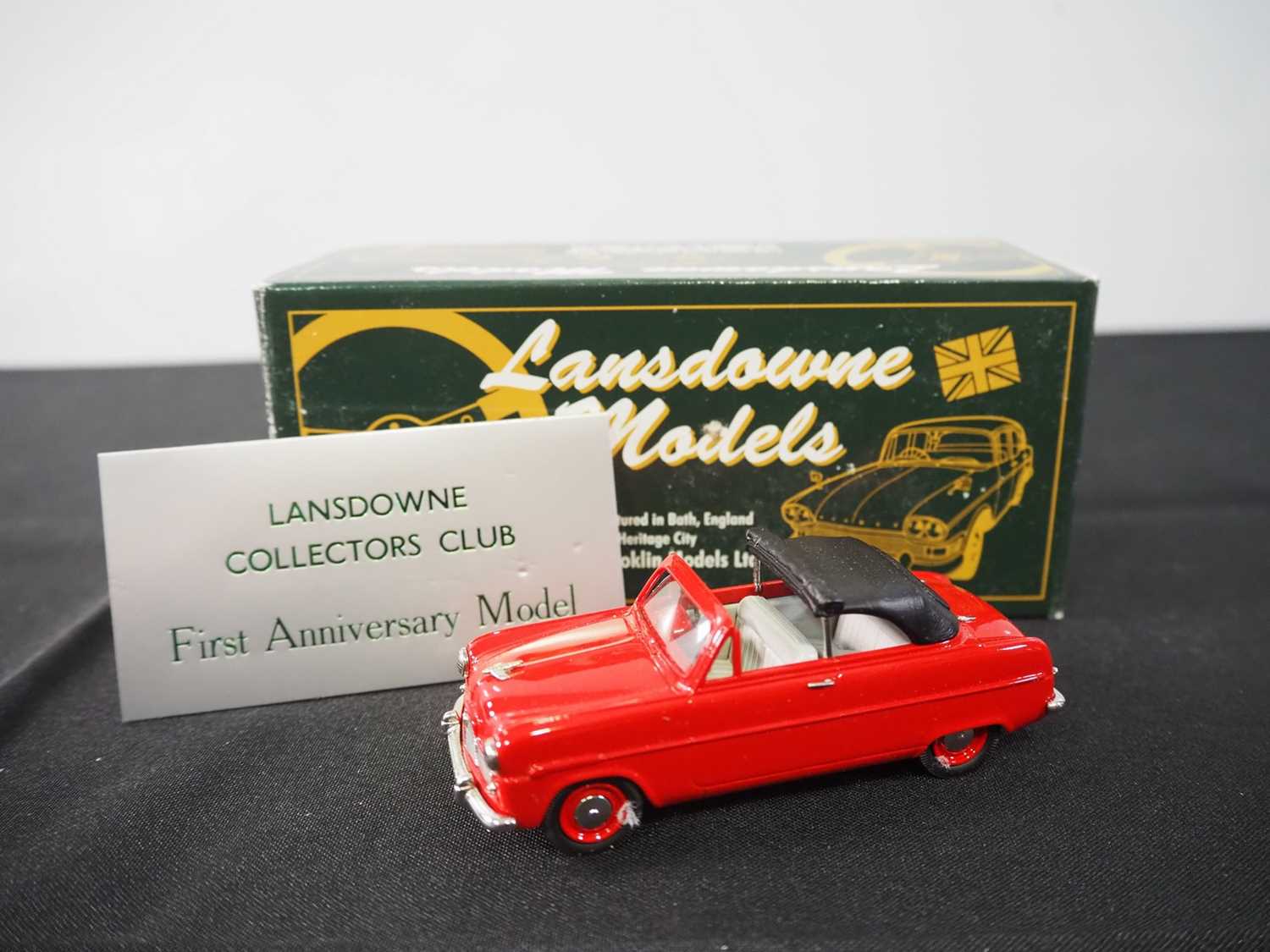 LANSDOWNE MODELS LDM 7B hand-built white metal, 1:43 scale model of a ...