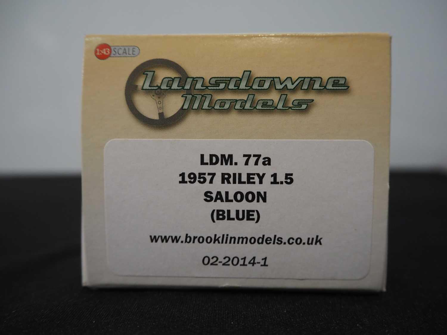 LANSDOWNE MODELS LDM 77a hand-built white metal, 1:43 scale model of a ...