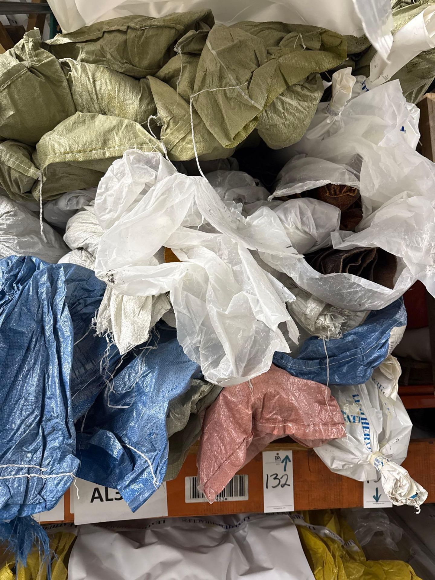 Whole Leather Hides in Rolled Bales Wrapped on Wooden Pallet, Assorted ...