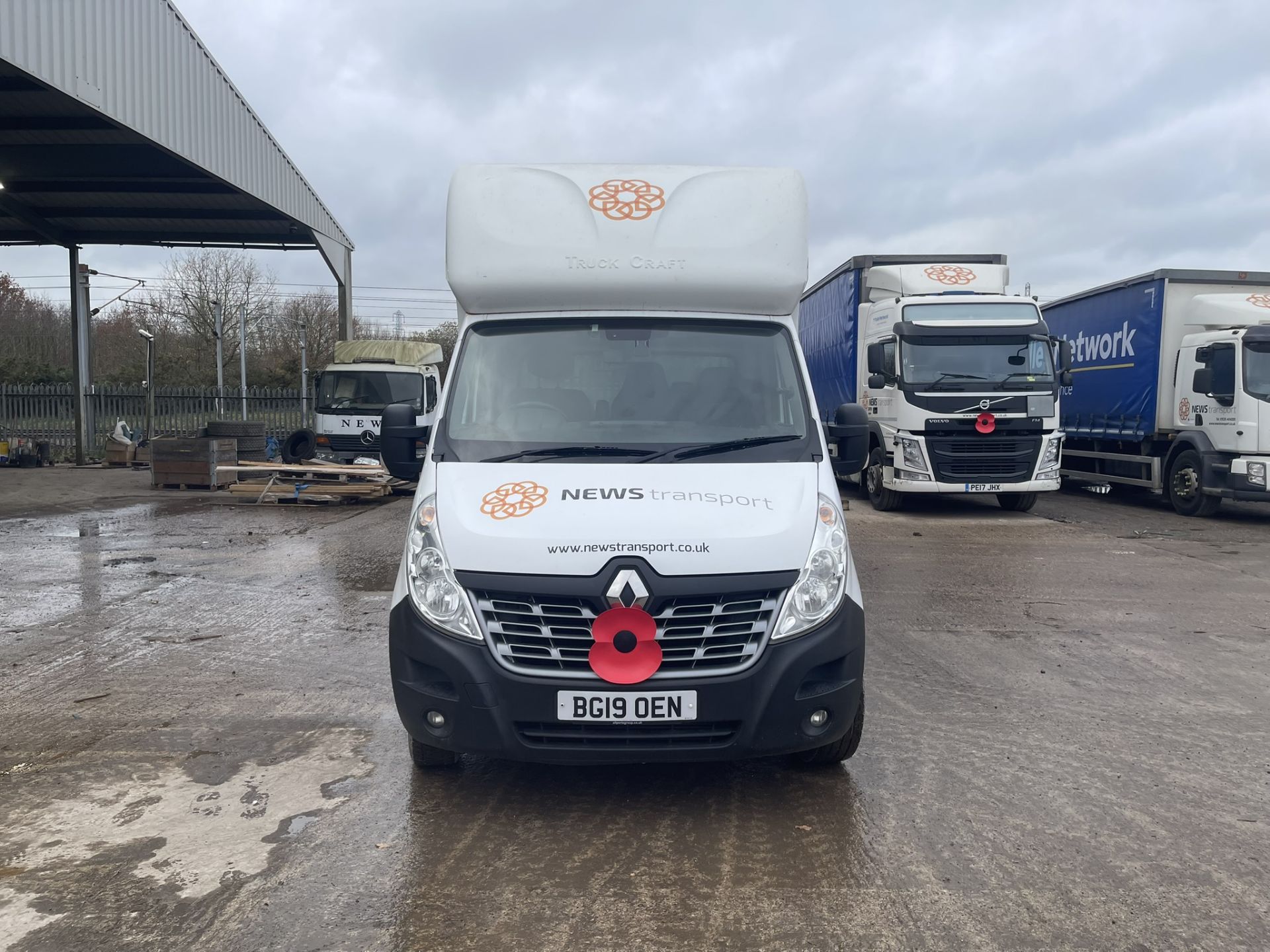 Renault Citiloader 3.5ton Curtainside VanRegistration Number: BG19 ...