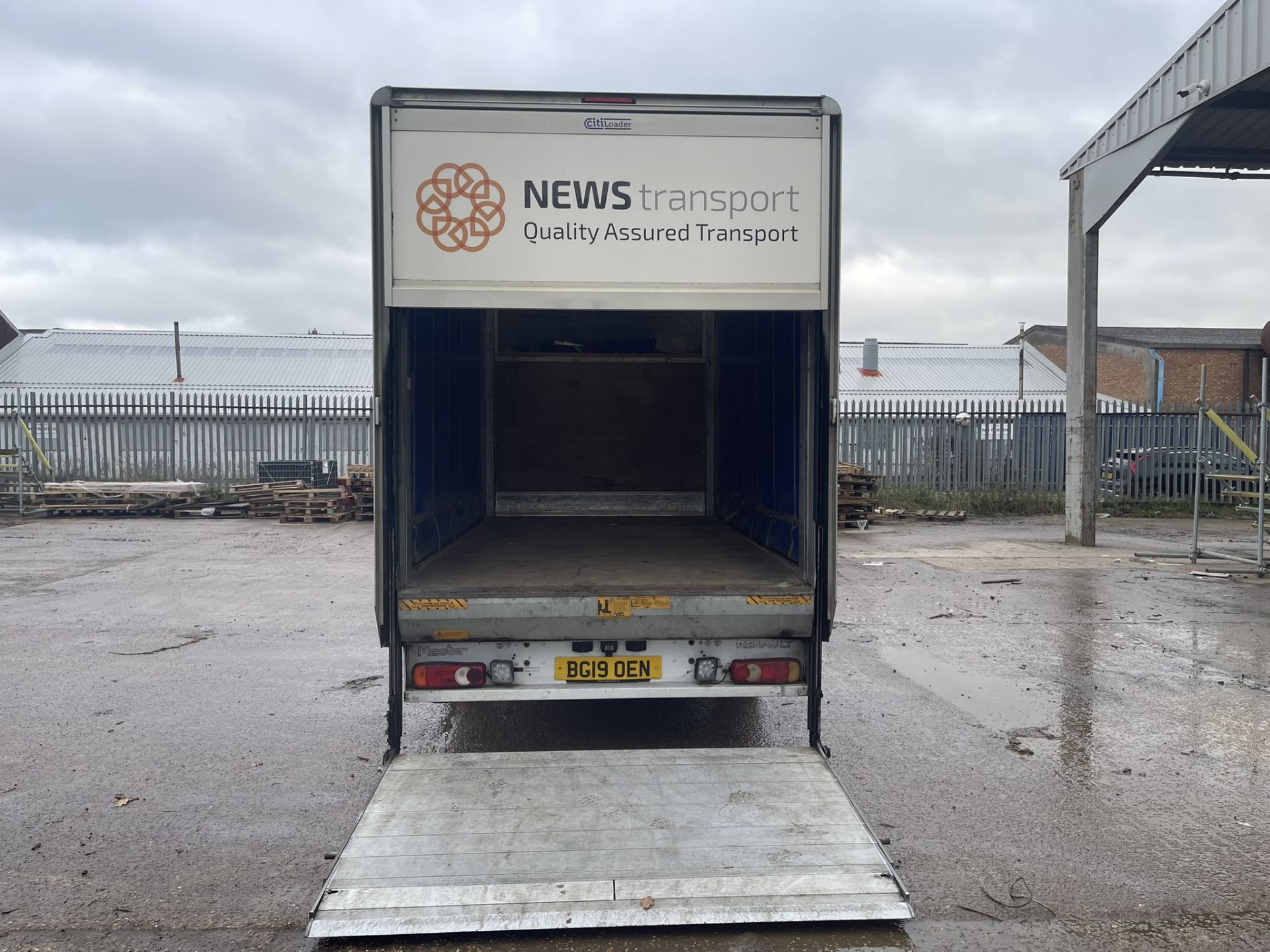 Renault Citiloader 3.5ton Curtainside VanRegistration Number: BG19 ...