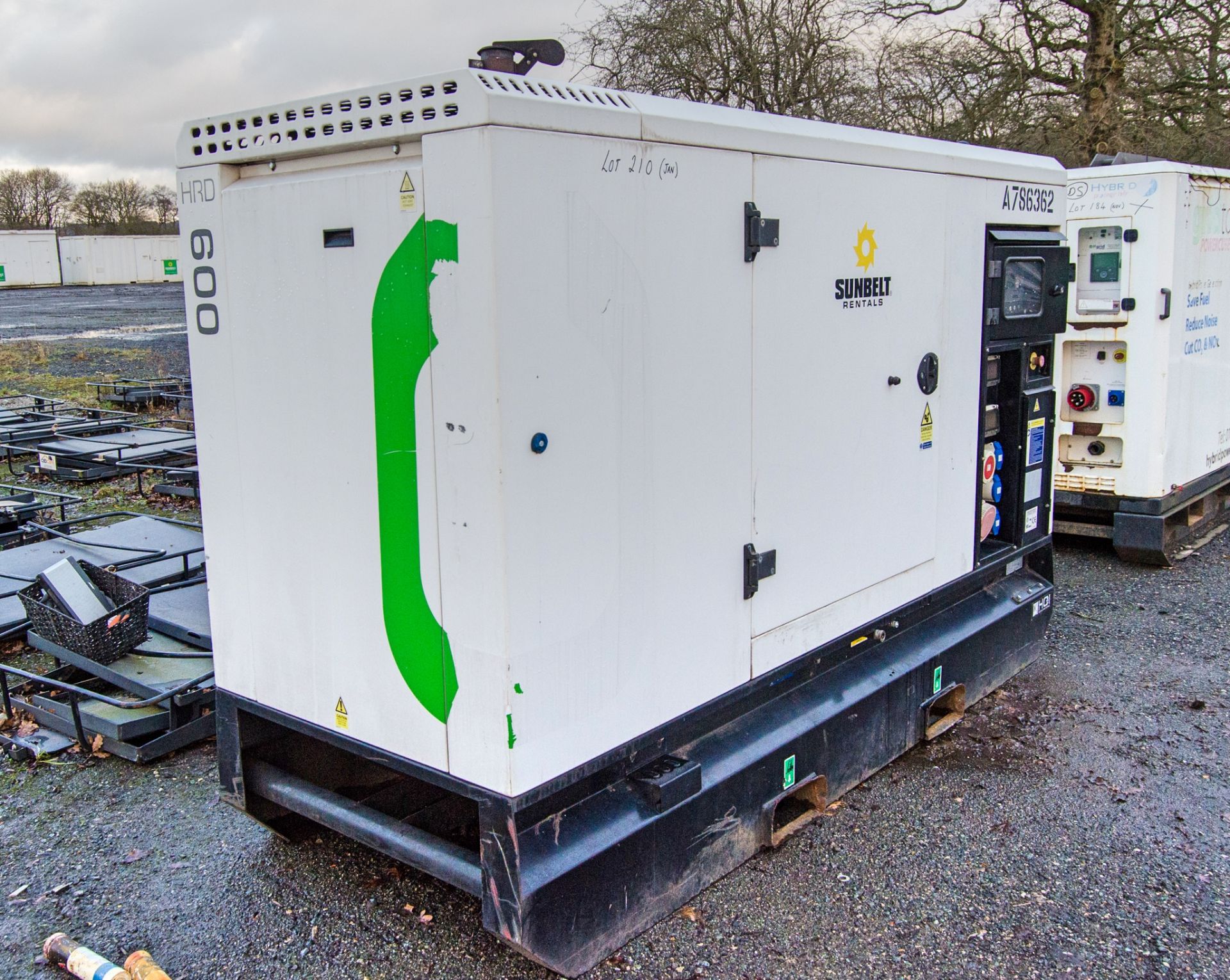 HGI HRD600 60 kva diesel driven generator Year: 2017 S/N: 70378494 A786362