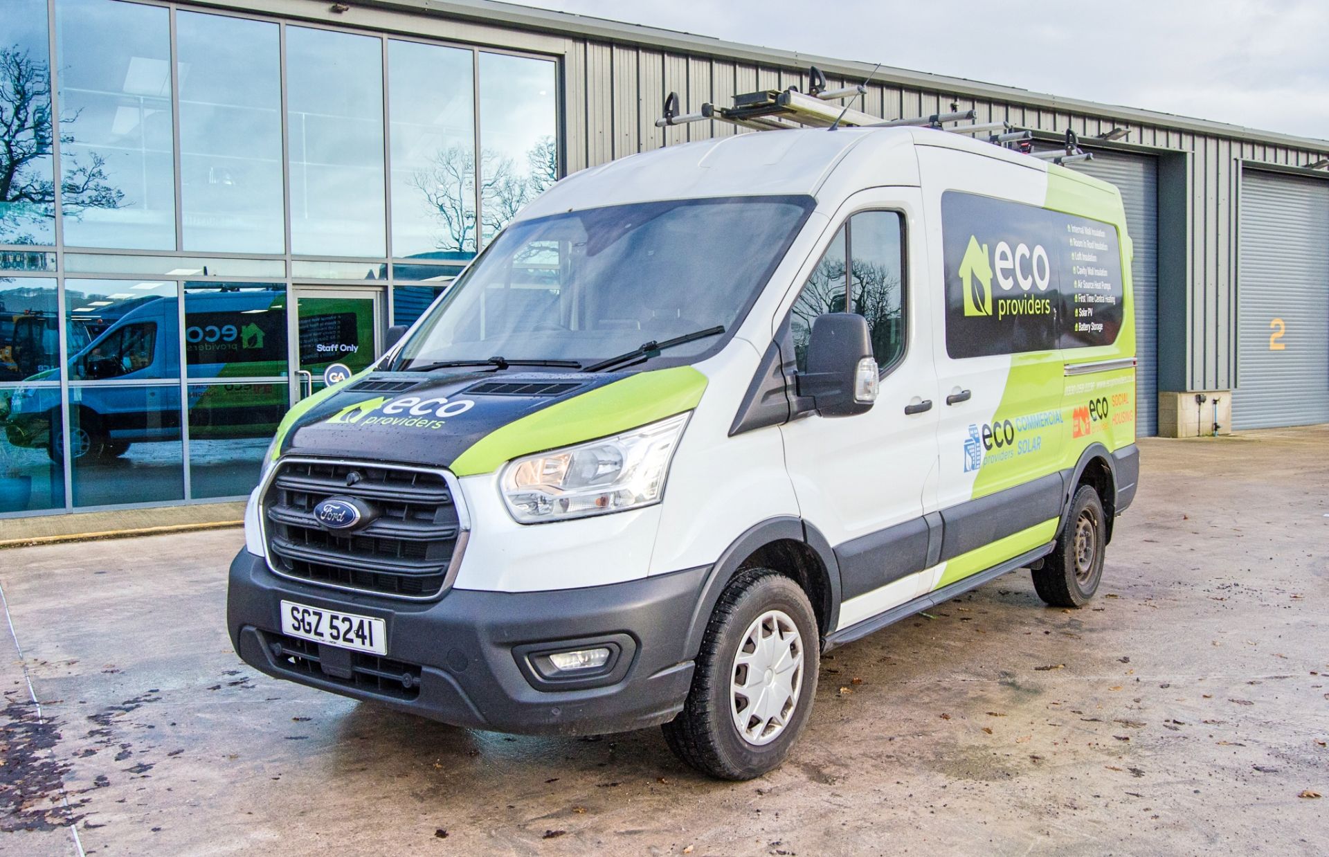 Ford Transit 350 Trend Ecoblue 1995cc diesel 6 speed manual panel van ...