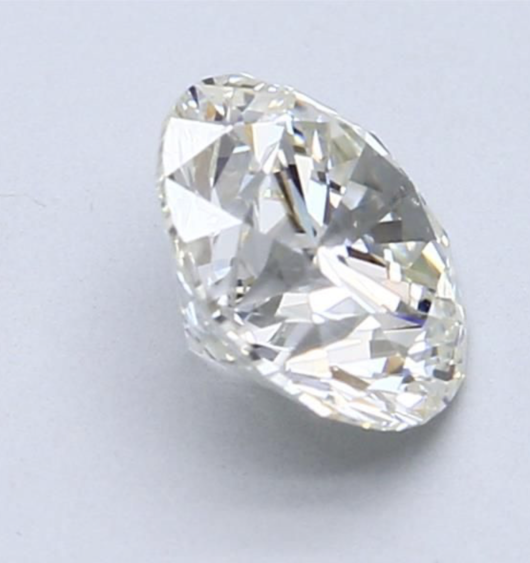 Round Brilliant Cut 4.17 Carat ( Natural ) Diamond H Colour SI1 Clarity ...