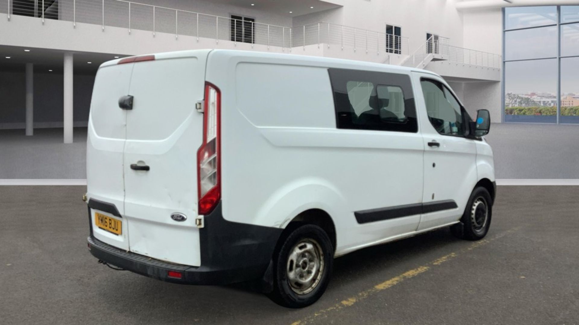 Ford Transit Custom 2.2 TDCI 100 270 L1 H1 CrewCab 2016 '16 Reg' 6 ...