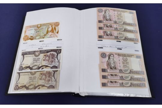 Two albums of 20th Century and later world banknotes to include South ...