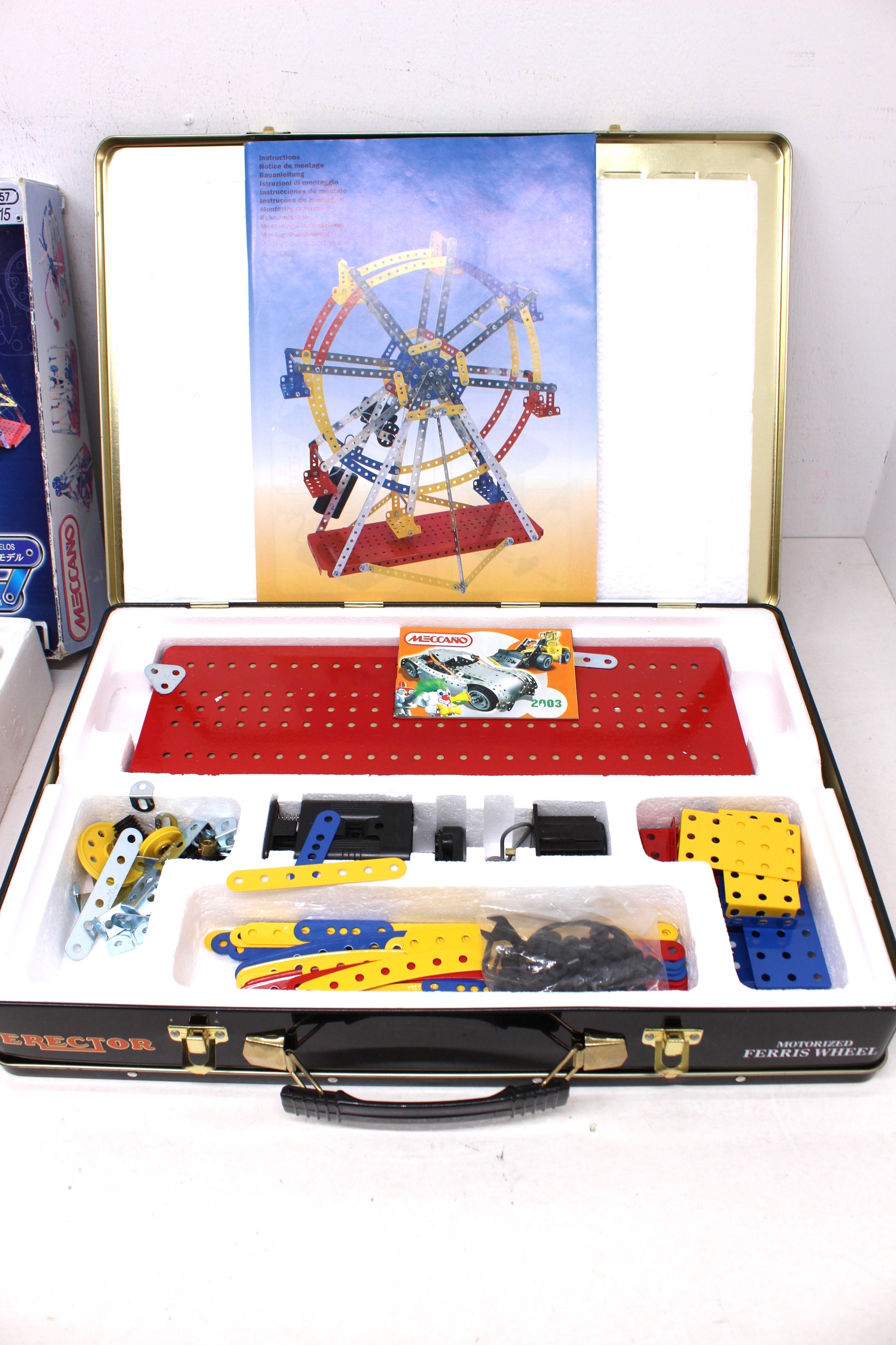 Meccano: A collection of three boxed Meccano/Erector Ferris Wheel ...