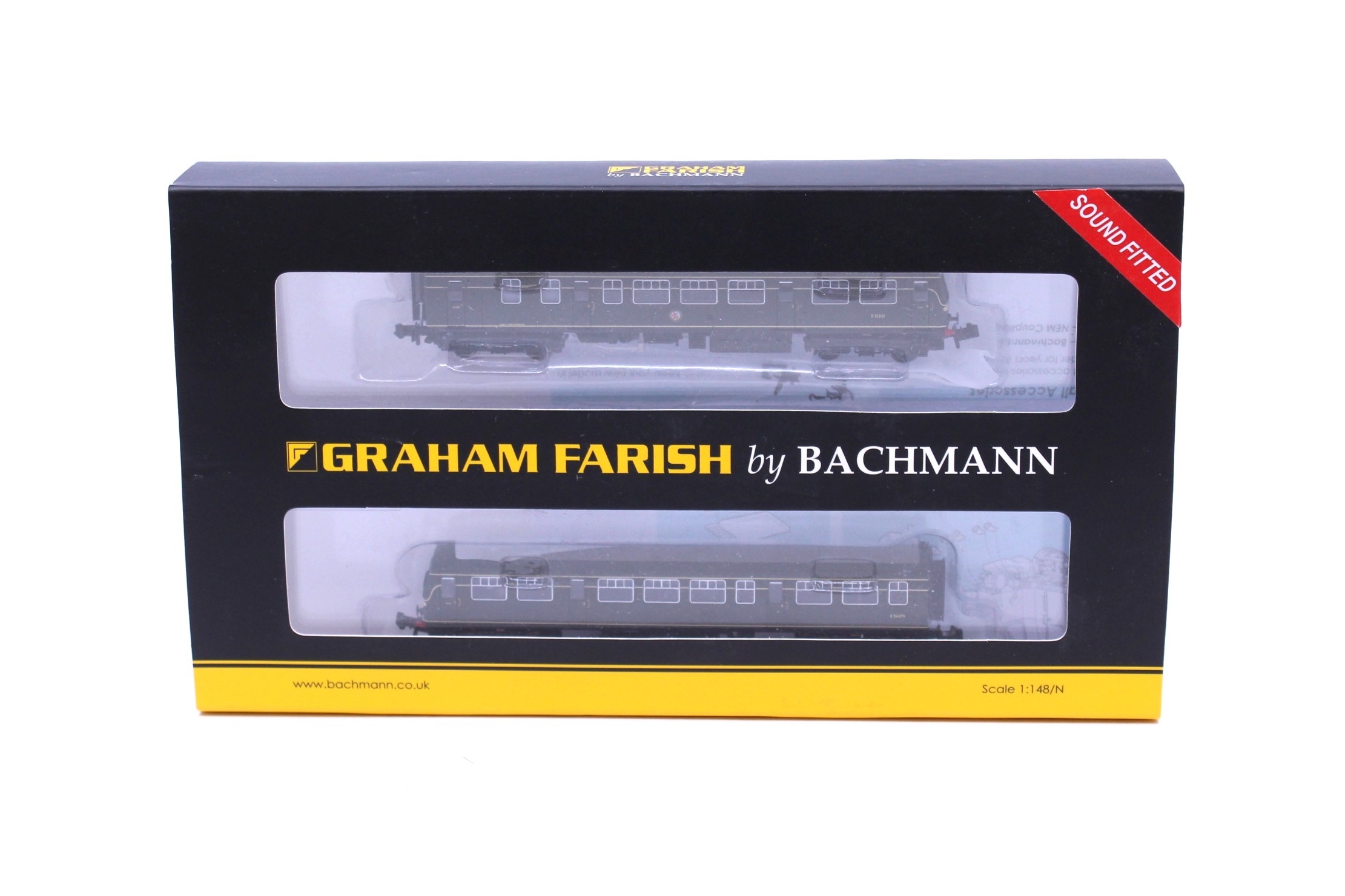 Graham Farish: A boxed Graham Farish, N Gauge, Class 101 2-Car DMU BR ...