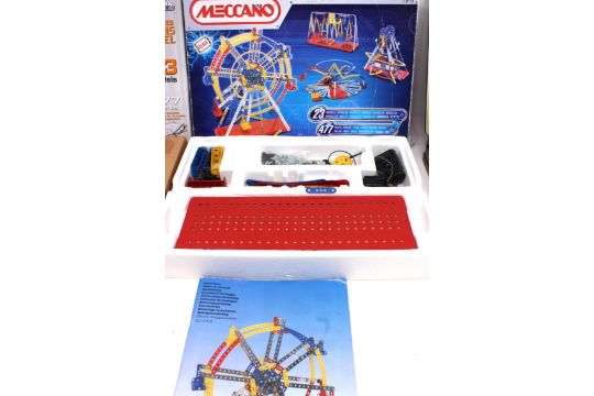 Meccano: A collection of three boxed Meccano/Erector Ferris Wheel ...