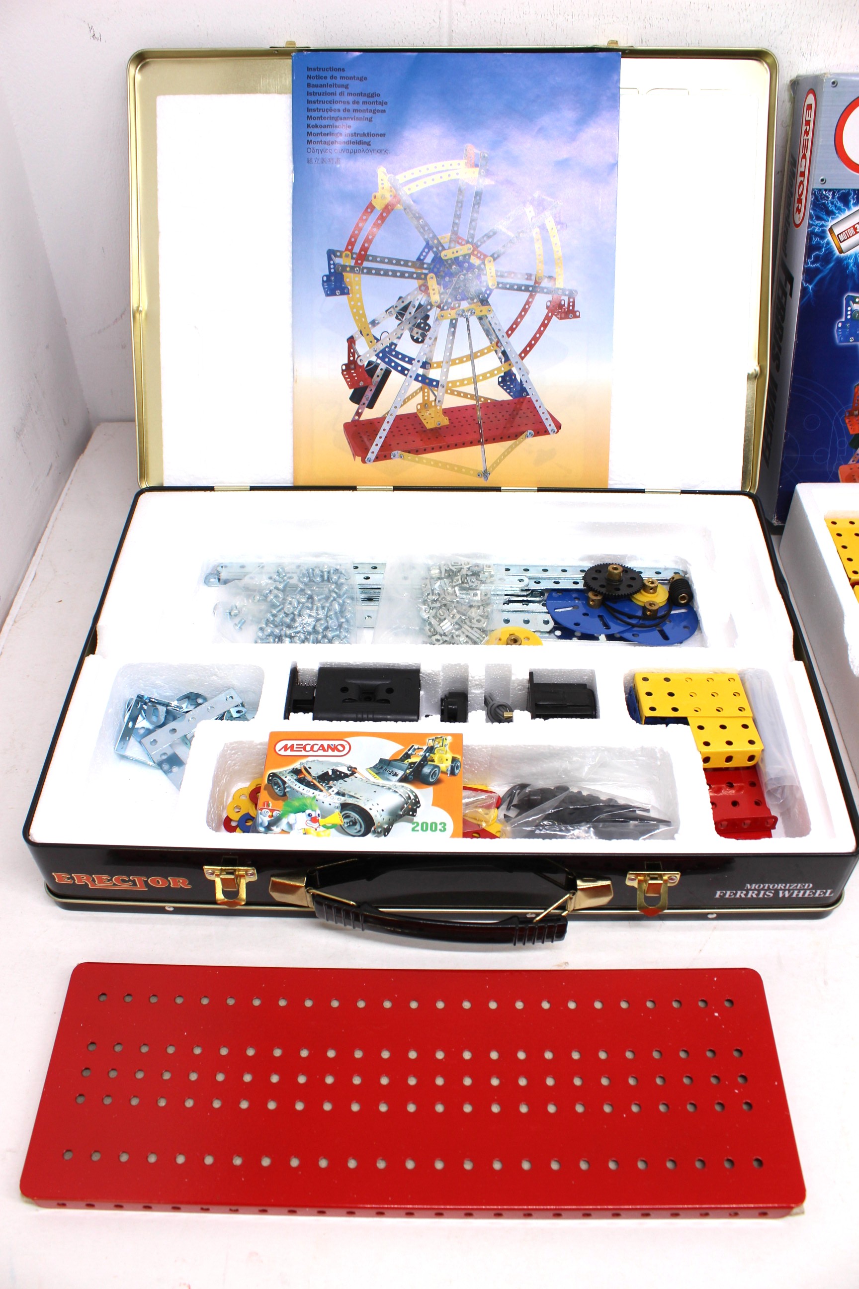 Meccano: A collection of three boxed Meccano/Erector Ferris Wheel ...