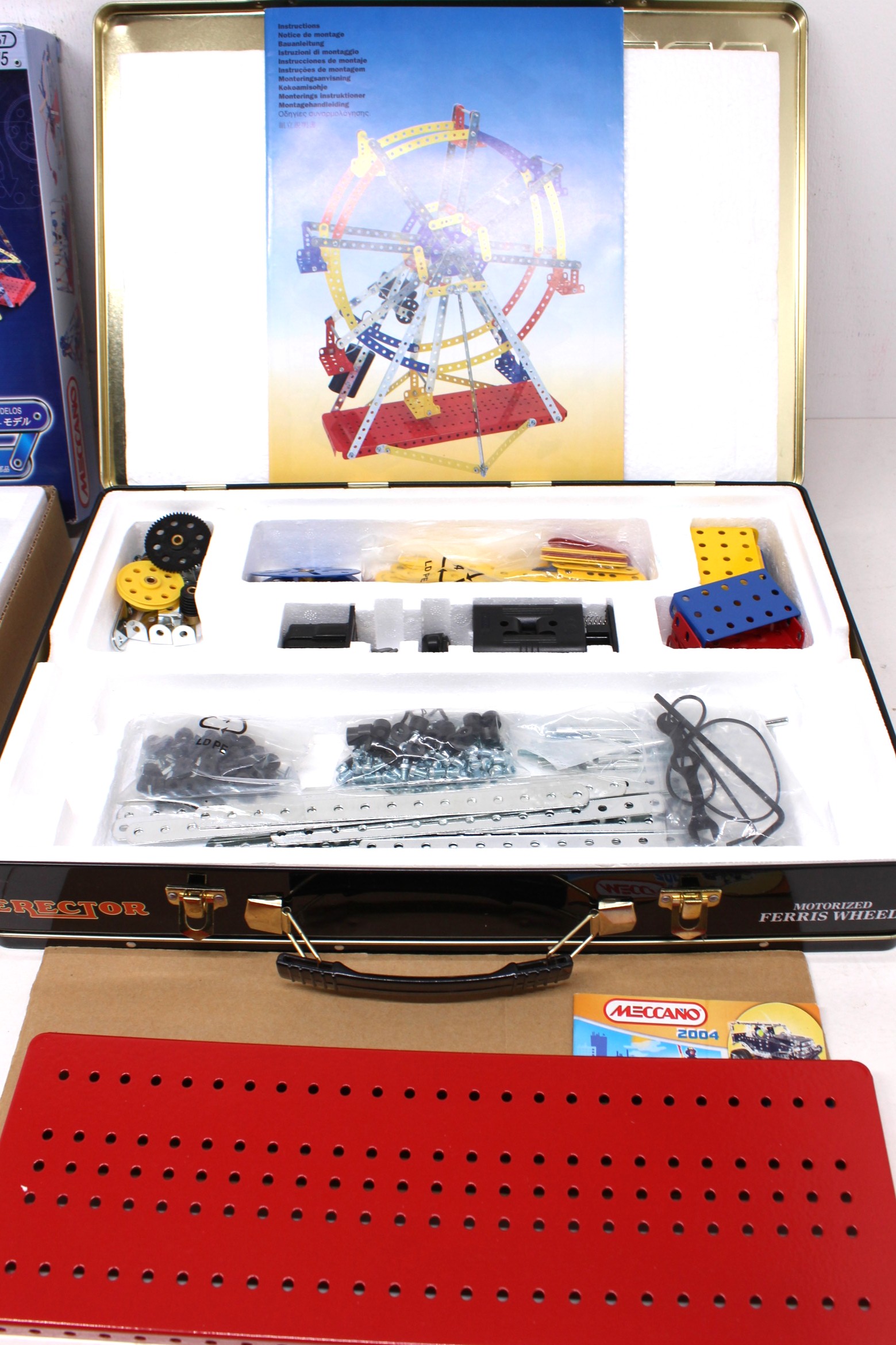 Meccano: A collection of three boxed Meccano/Erector Ferris Wheel ...