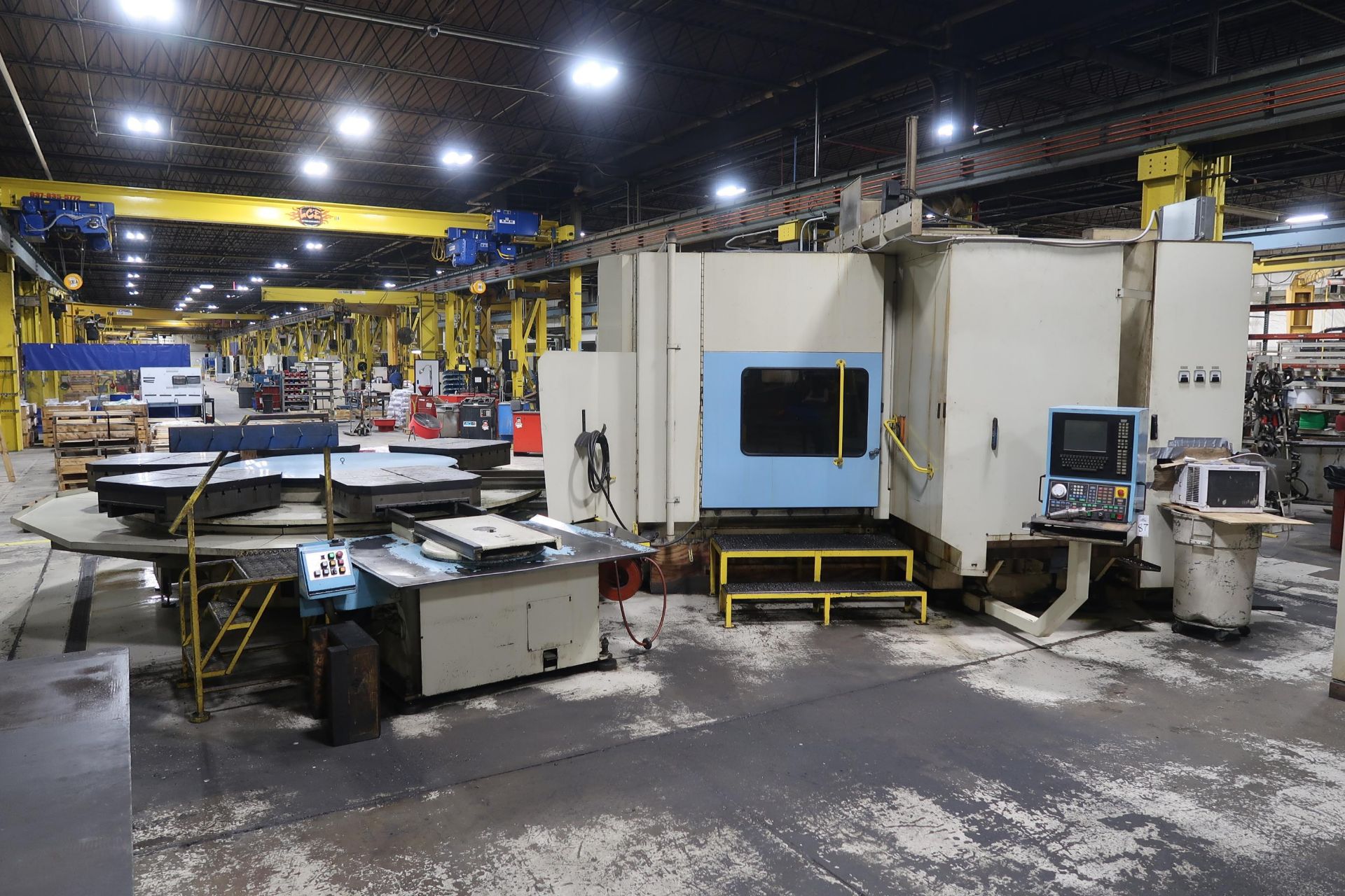 Cincinnati Milacron T-40 4-Axis Horizontal Machining Center, (6) 39.4 x ...