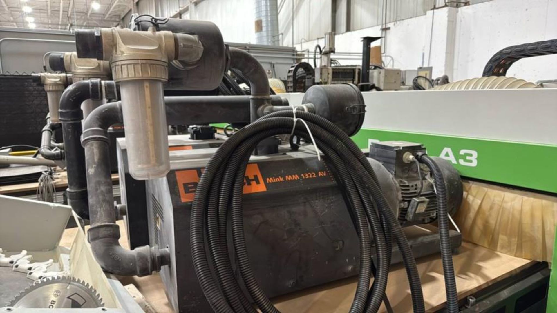 Biesse Model Rover A 3.65FT 3-Axis CNC Machining Router w/ (2) Busch ...