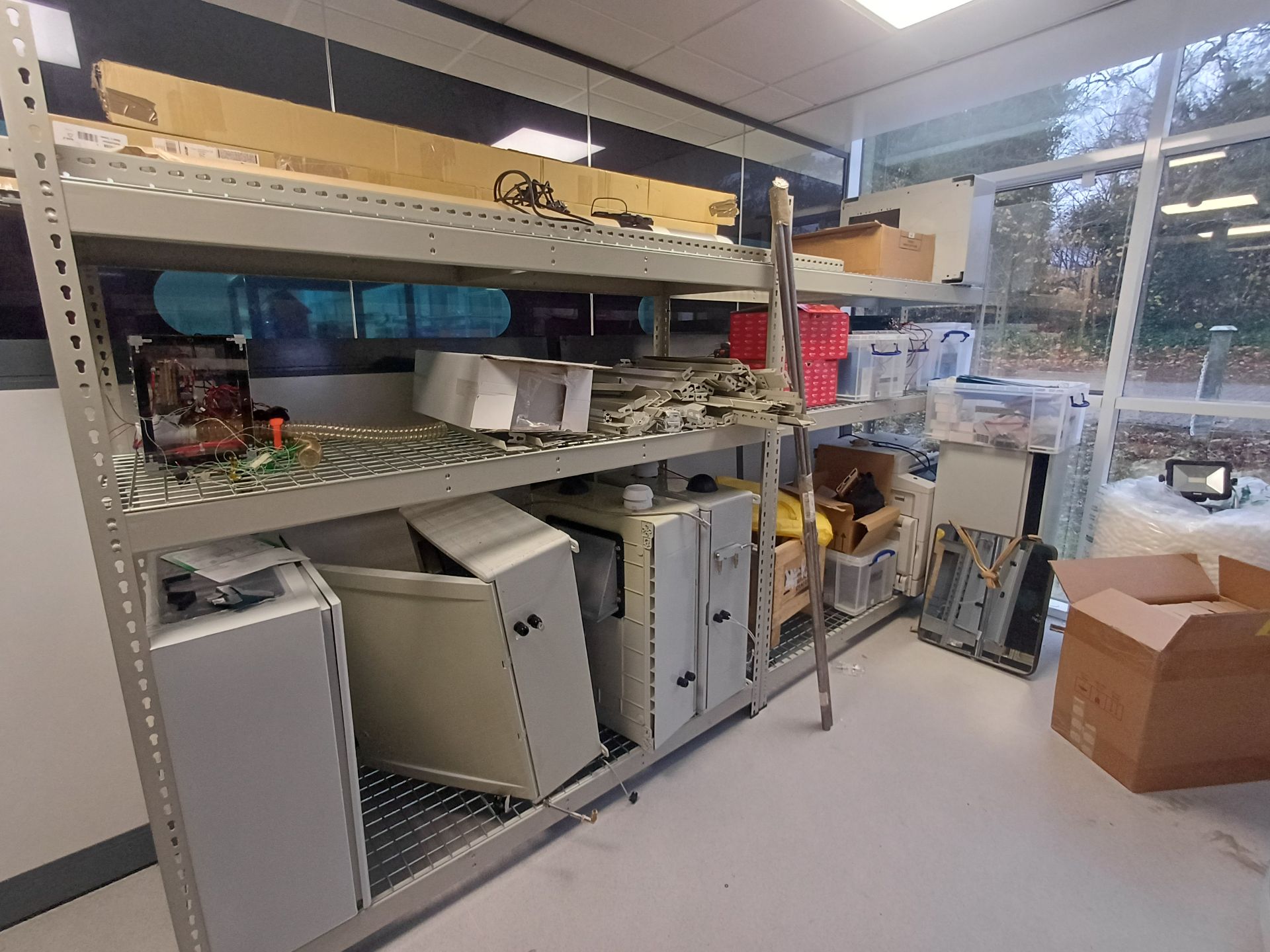 Contents of Storage Room to Include Consumables, Racking Inverters as ...