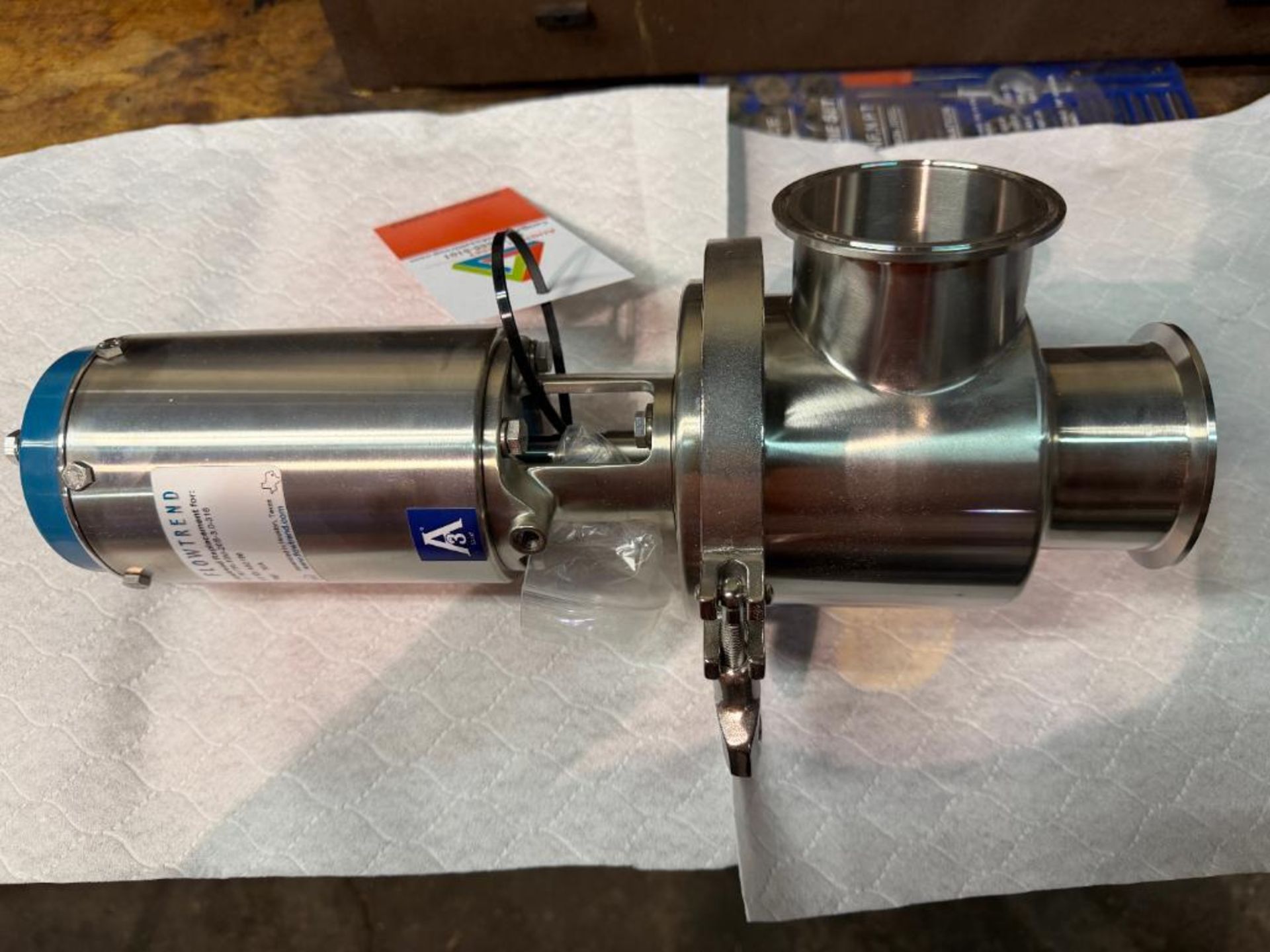 SS New Valve - Flowtrend Model FT-761TR-10M-20S-3.0-316 Glass Bulb Is ...