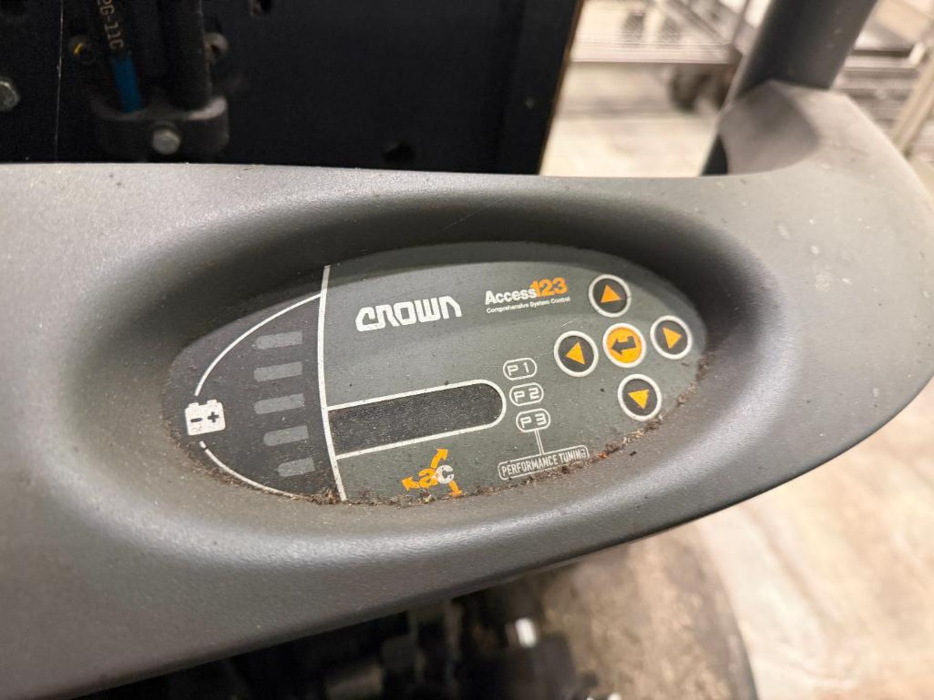 Sit-down Electric Forklift - Crown, Model 5700 Series, S/N: Unknown ...