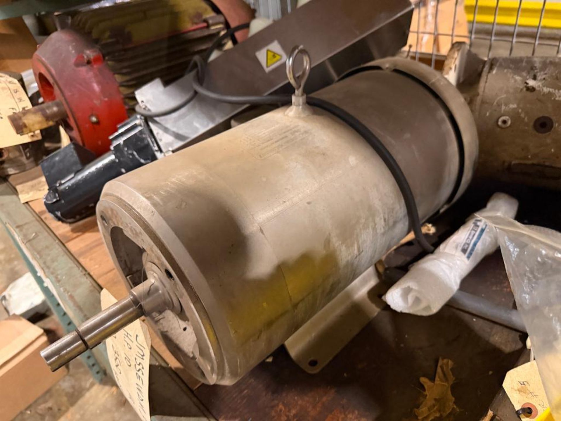 Motors and Gear Boxes - Contents Of Shelves 15 Electric Motors, 10 ...