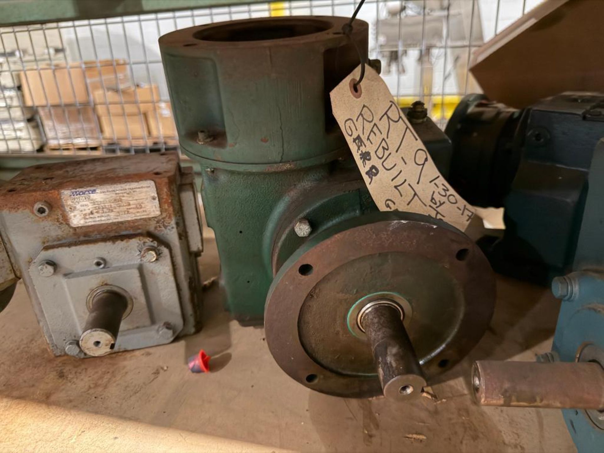 Motors and Gear Boxes - Contents Of Shelves 15 Electric Motors, 10 ...