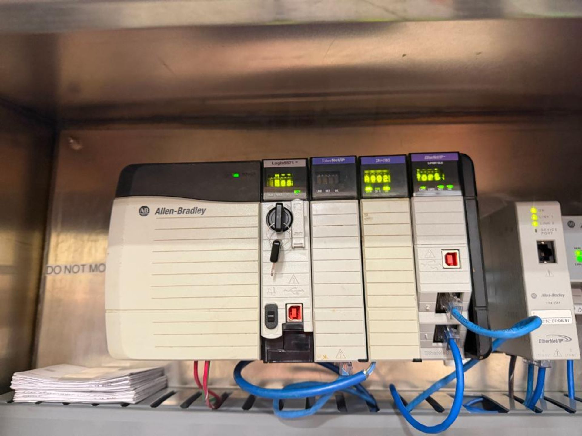 HTST Control Panel - 2 Door SS Cabinet, 54 14 X 70 In., Allen Bradley ...