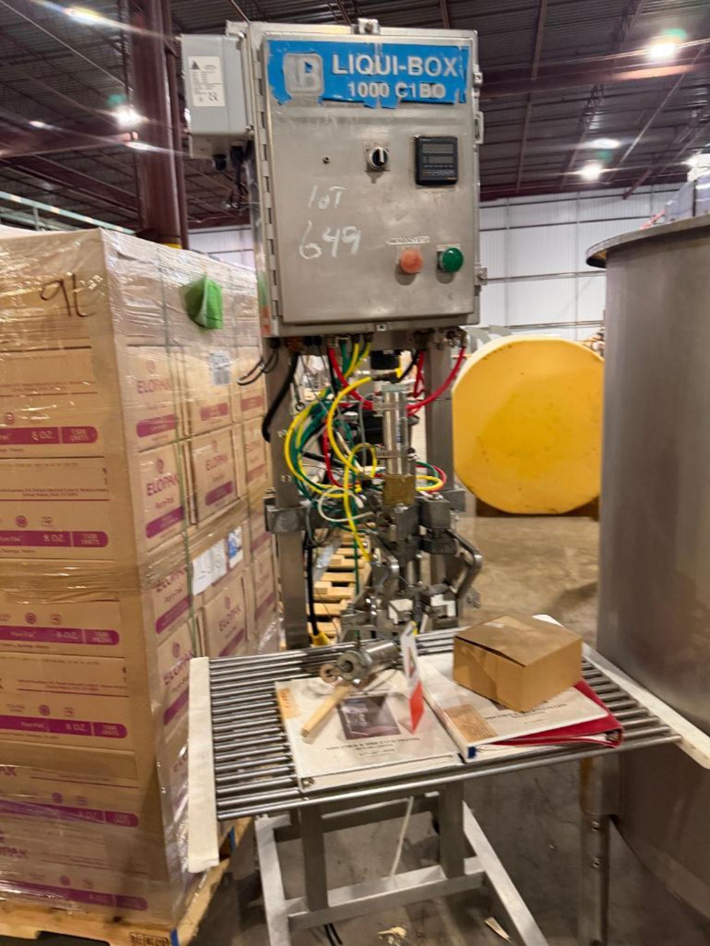 Bag Filler - Liqui-Box Model 1000 C1B-0, Liquid Bag Filler W/Flow Meter