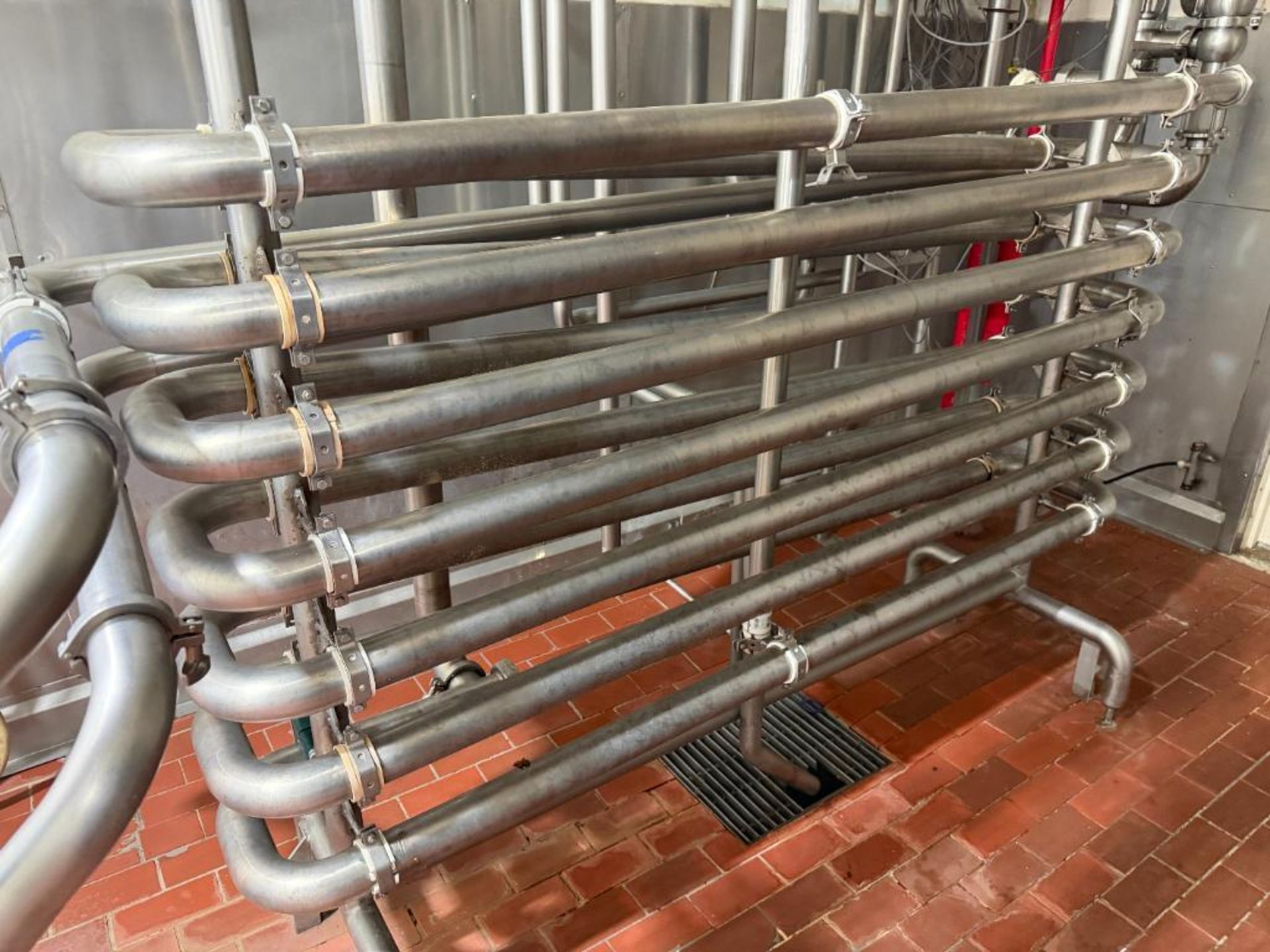 HTST Loading Tube - 7 Rows HTST Cooling Tubes, 64 X 3 Diameter, (2) SPX ...