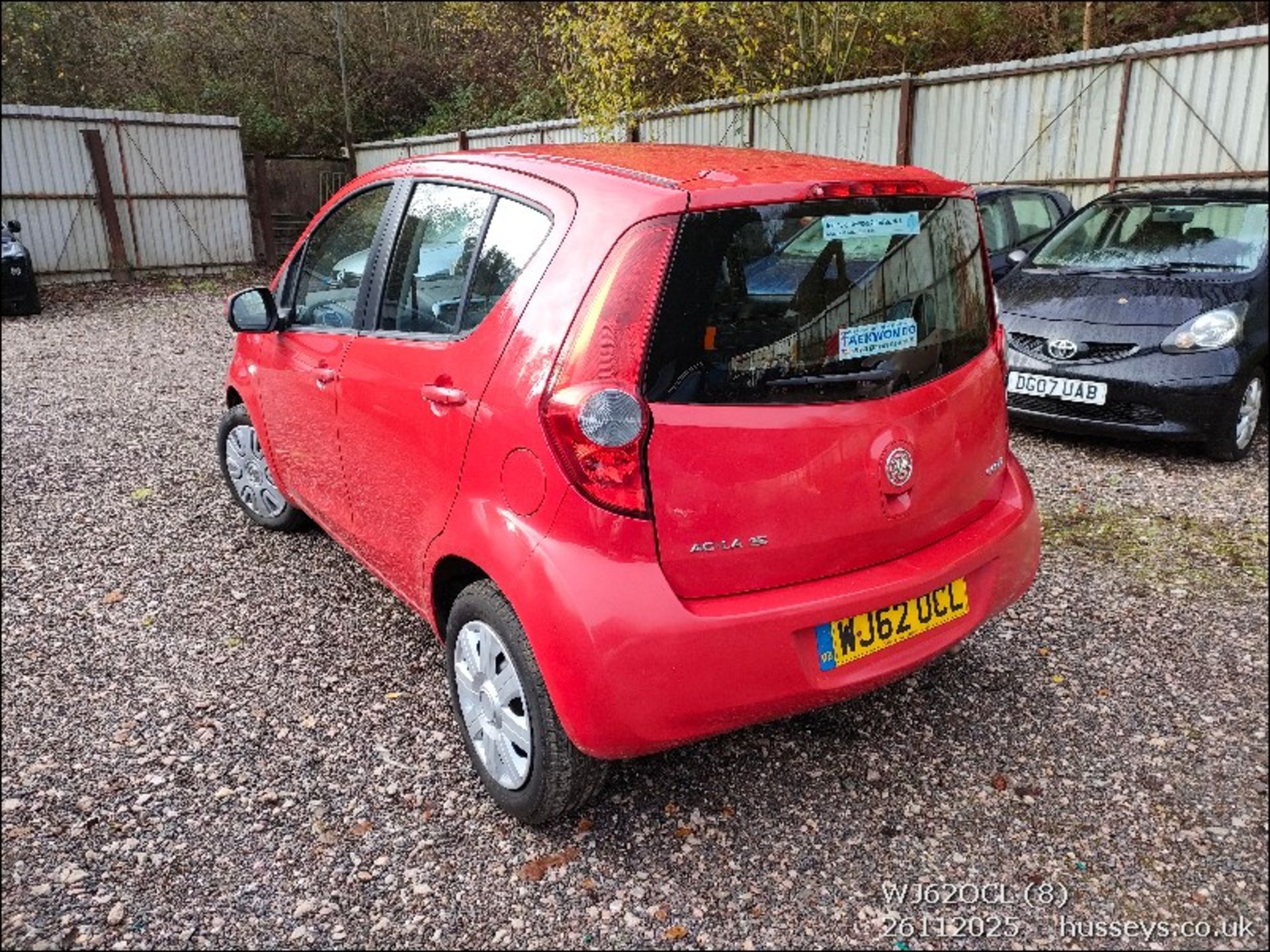 2012 VAUXHALL AGILA 996CC PETROL 5 SPEED MANUAL RED 5 DOOR HATCHBACK ...