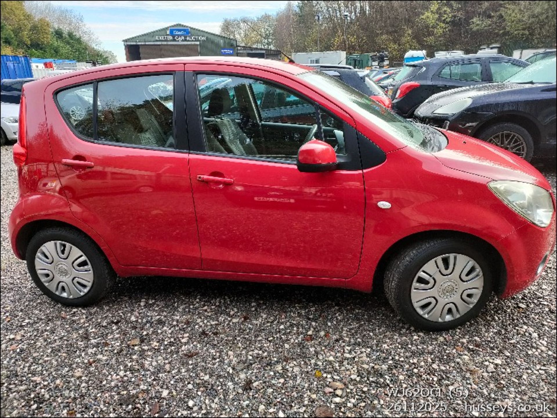2012 VAUXHALL AGILA 996CC PETROL 5 SPEED MANUAL RED 5 DOOR HATCHBACK ...