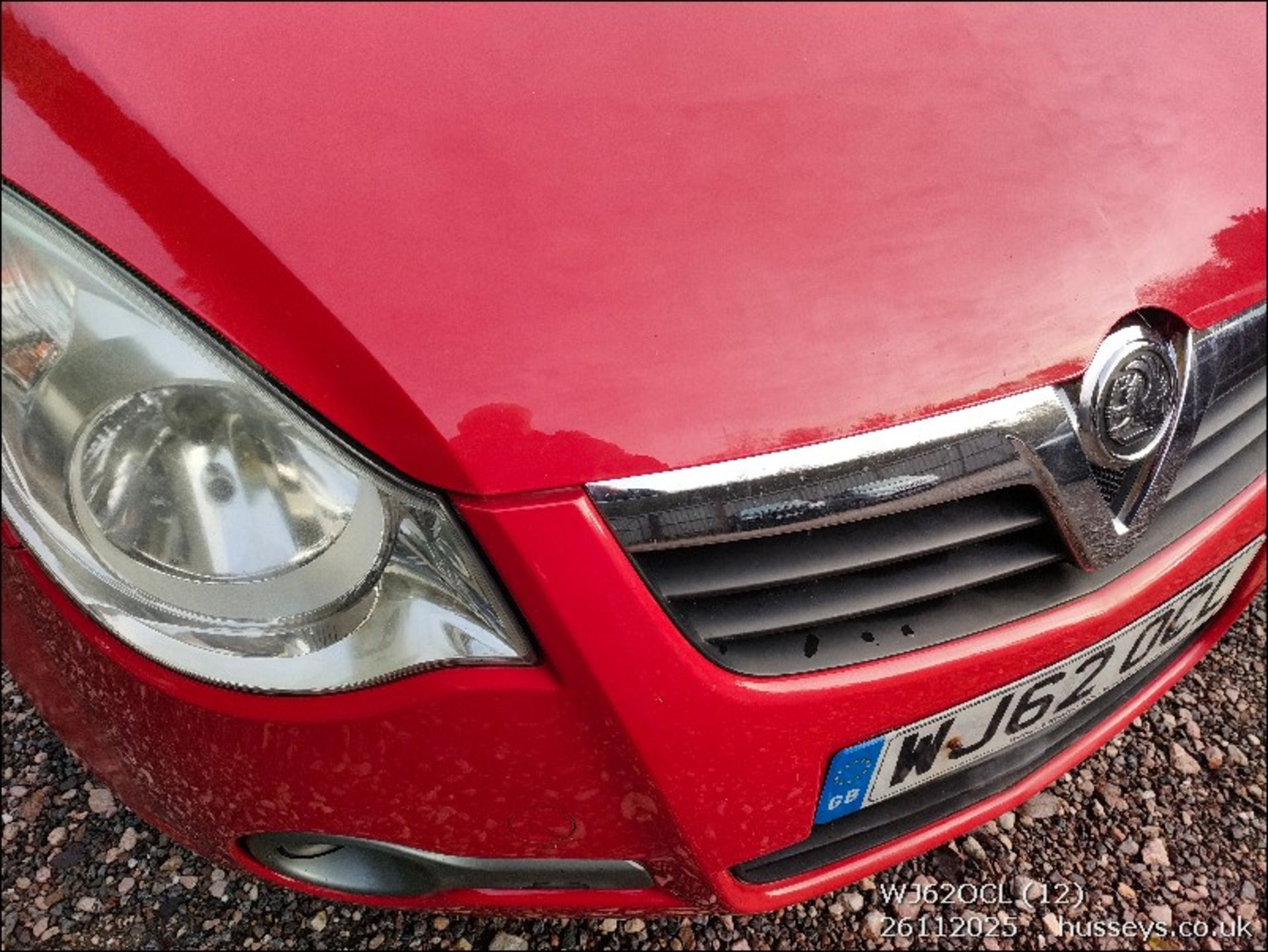 2012 VAUXHALL AGILA 996CC PETROL 5 SPEED MANUAL RED 5 DOOR HATCHBACK ...