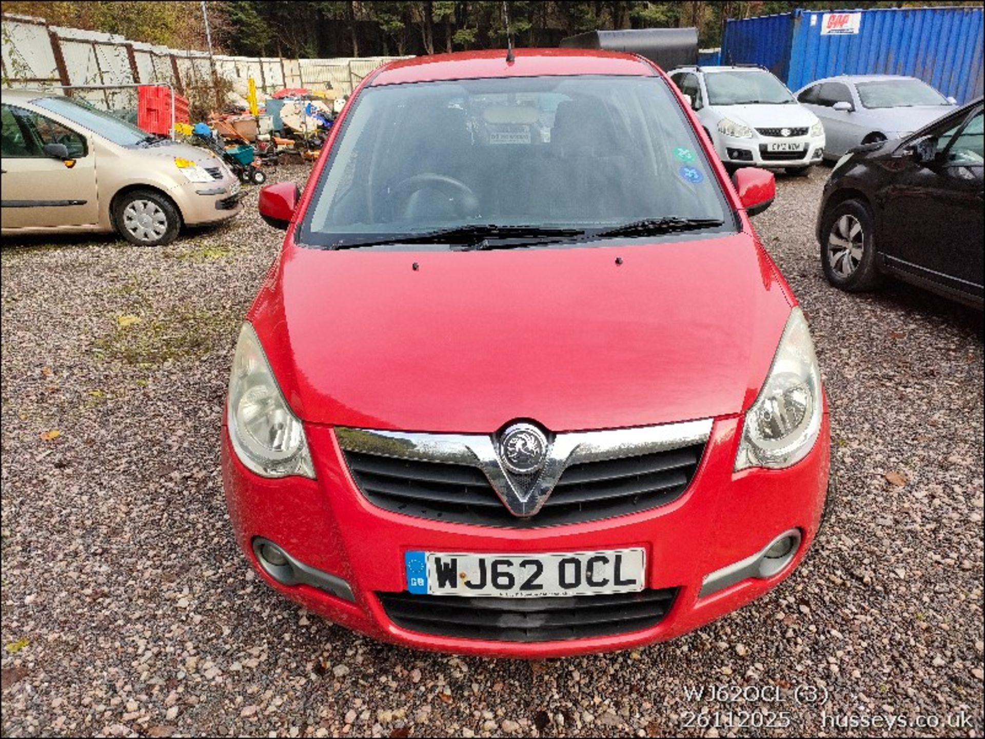 2012 VAUXHALL AGILA 996CC PETROL 5 SPEED MANUAL RED 5 DOOR HATCHBACK ...