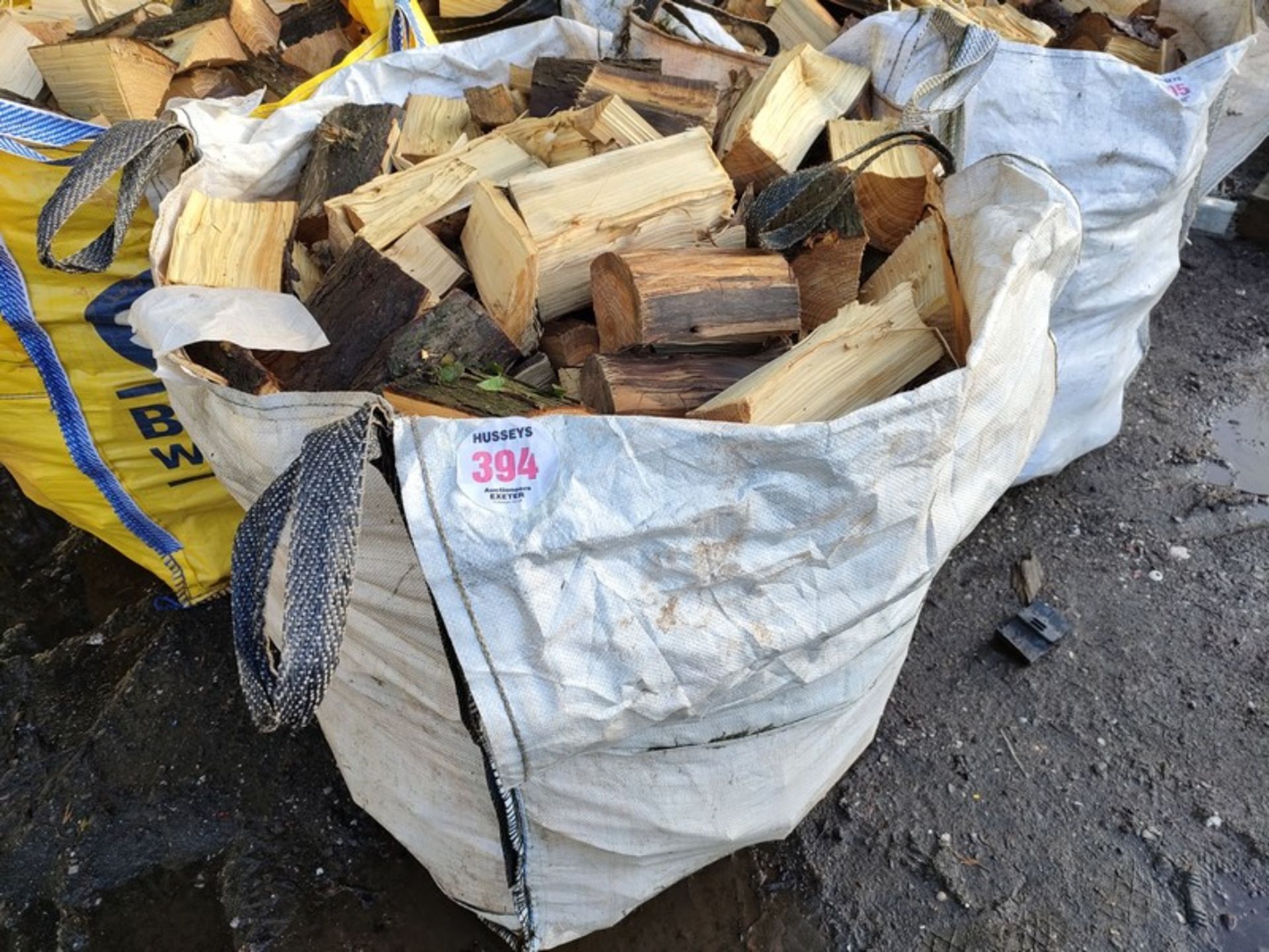 DUMPY BAG OF LOGS *** No Vat On Hammer - Auctioneers Margin Scheme Lot