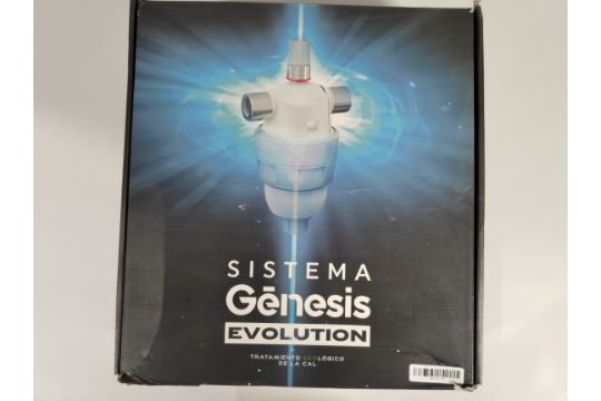 An as new Genesis System Evolution Ecological limescale treatment device.