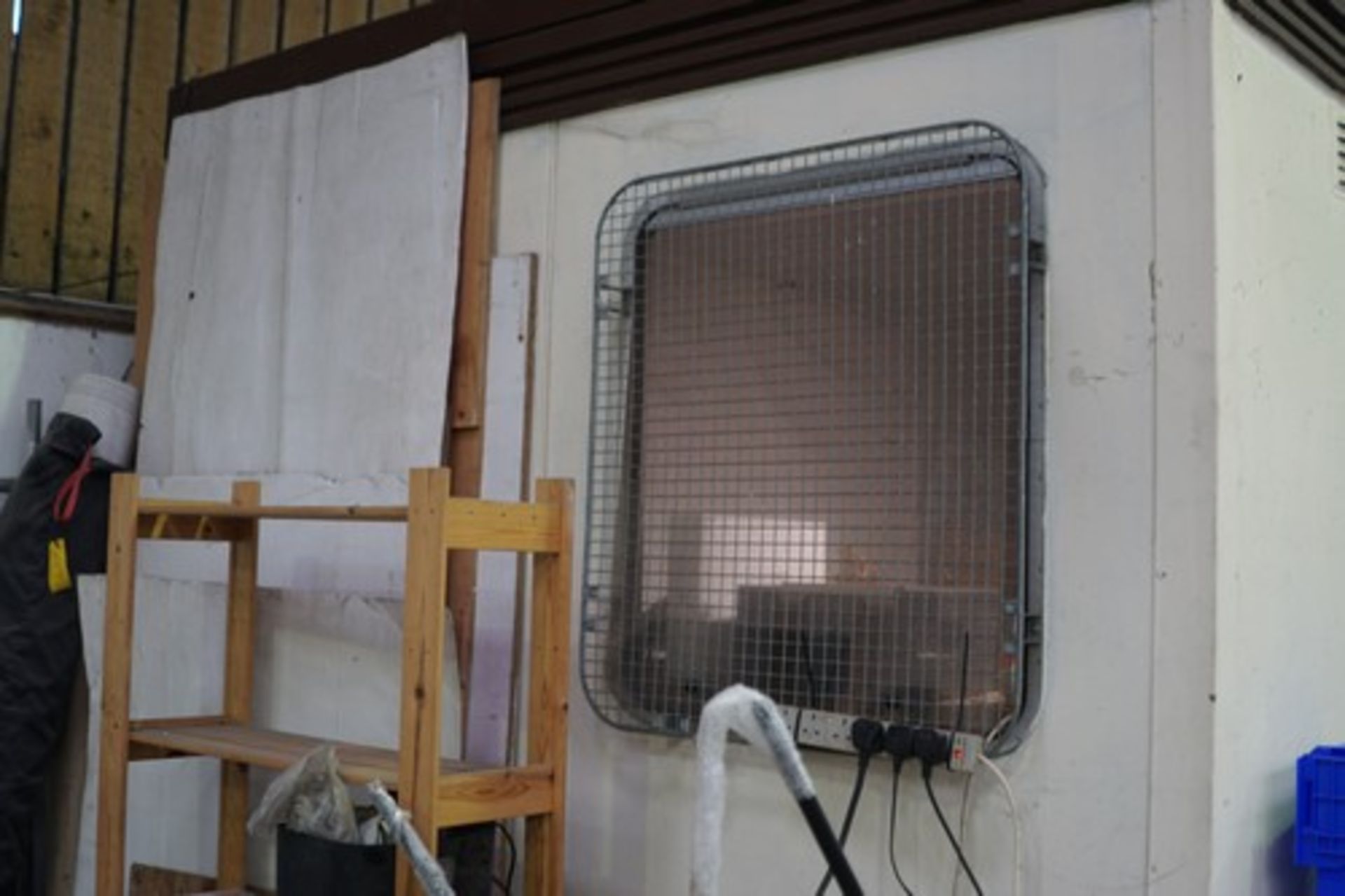 1 x commercial/ industrial portacabin with fitted anti vandal windows ...